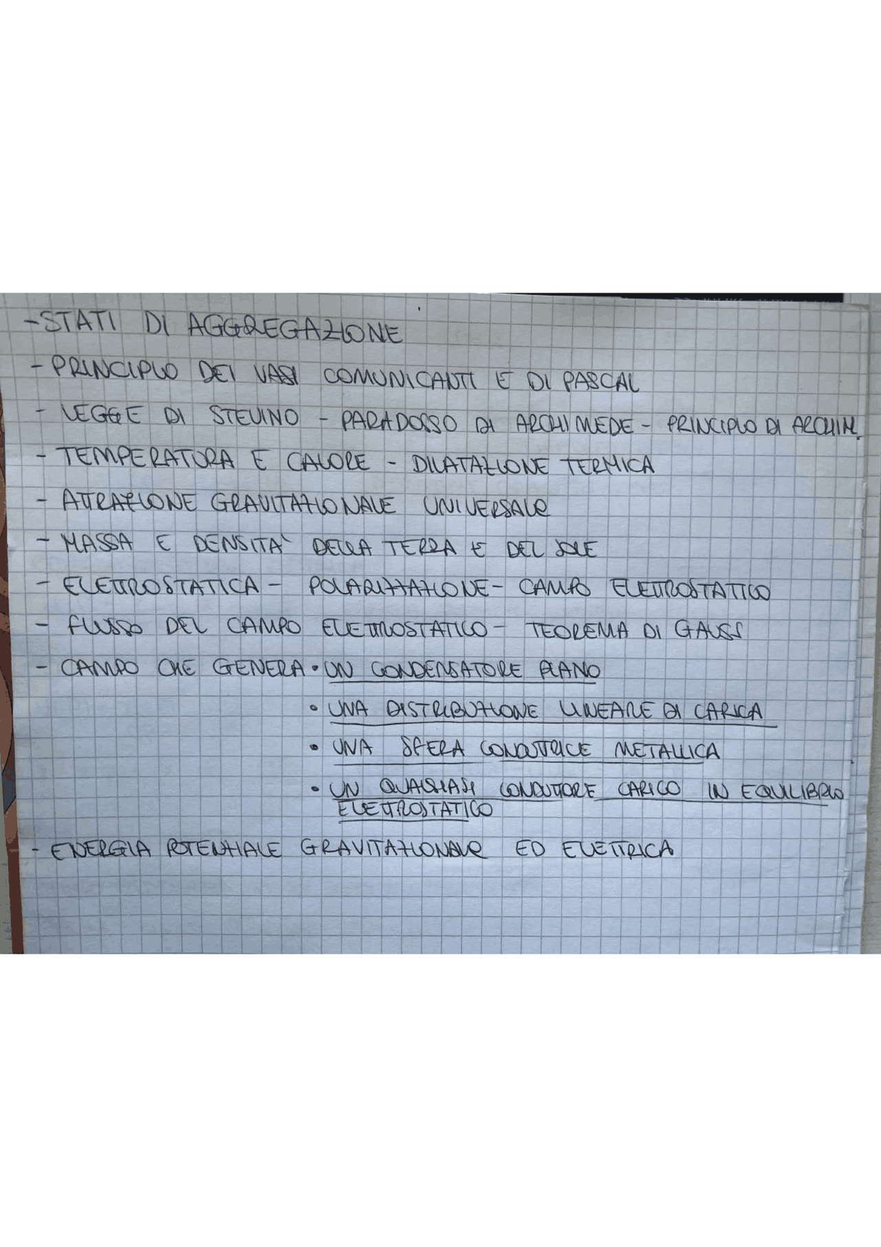 Appunti Di Fisica Completi Liceo Scientifico Appunti Di Fisica Docsity