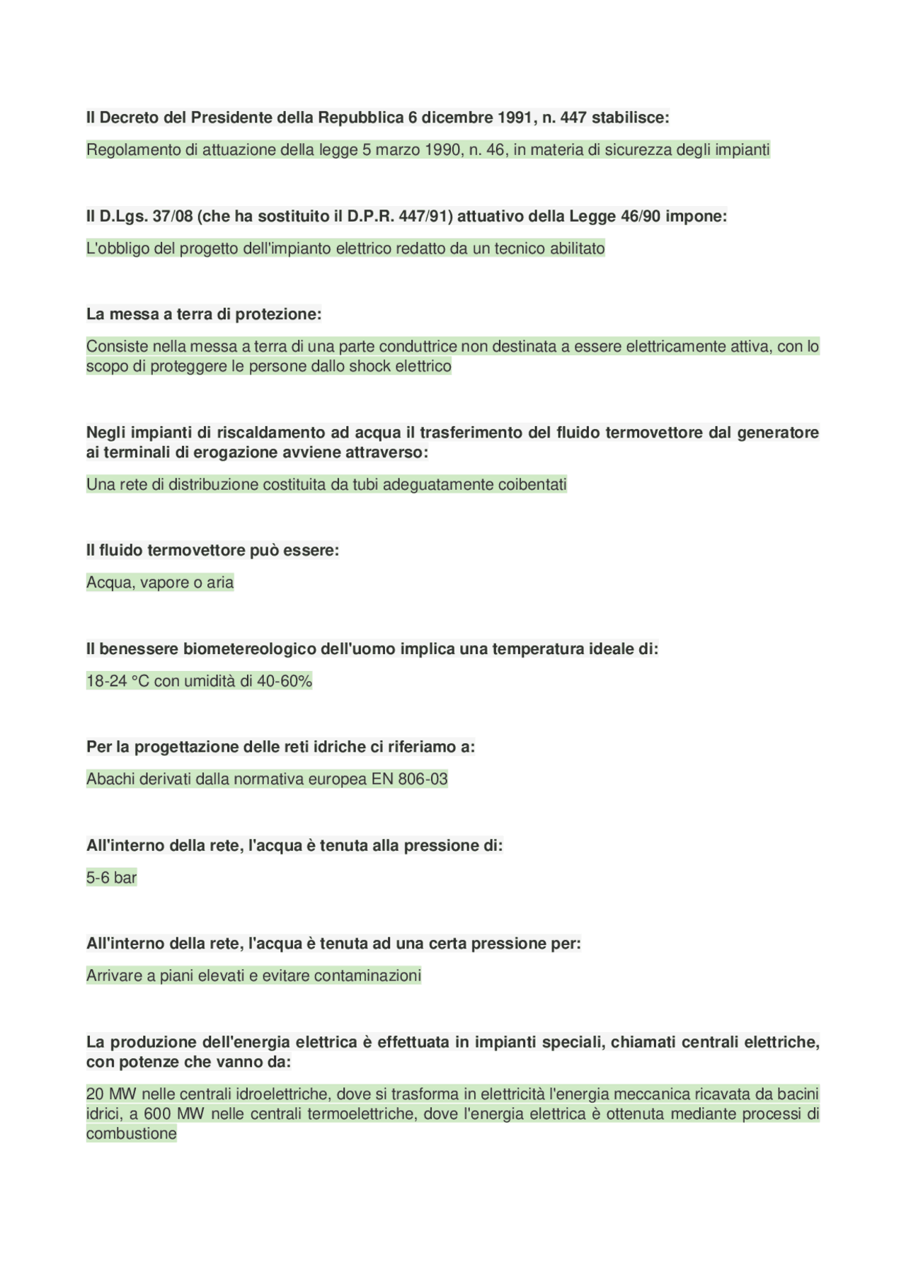 Paniere Di Estimo Pegaso Ingegneria L7 Docsity
