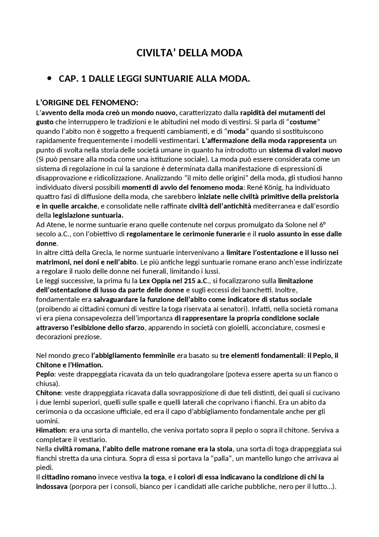 Civilta Della Moda Libro Di Belfanti Docsity