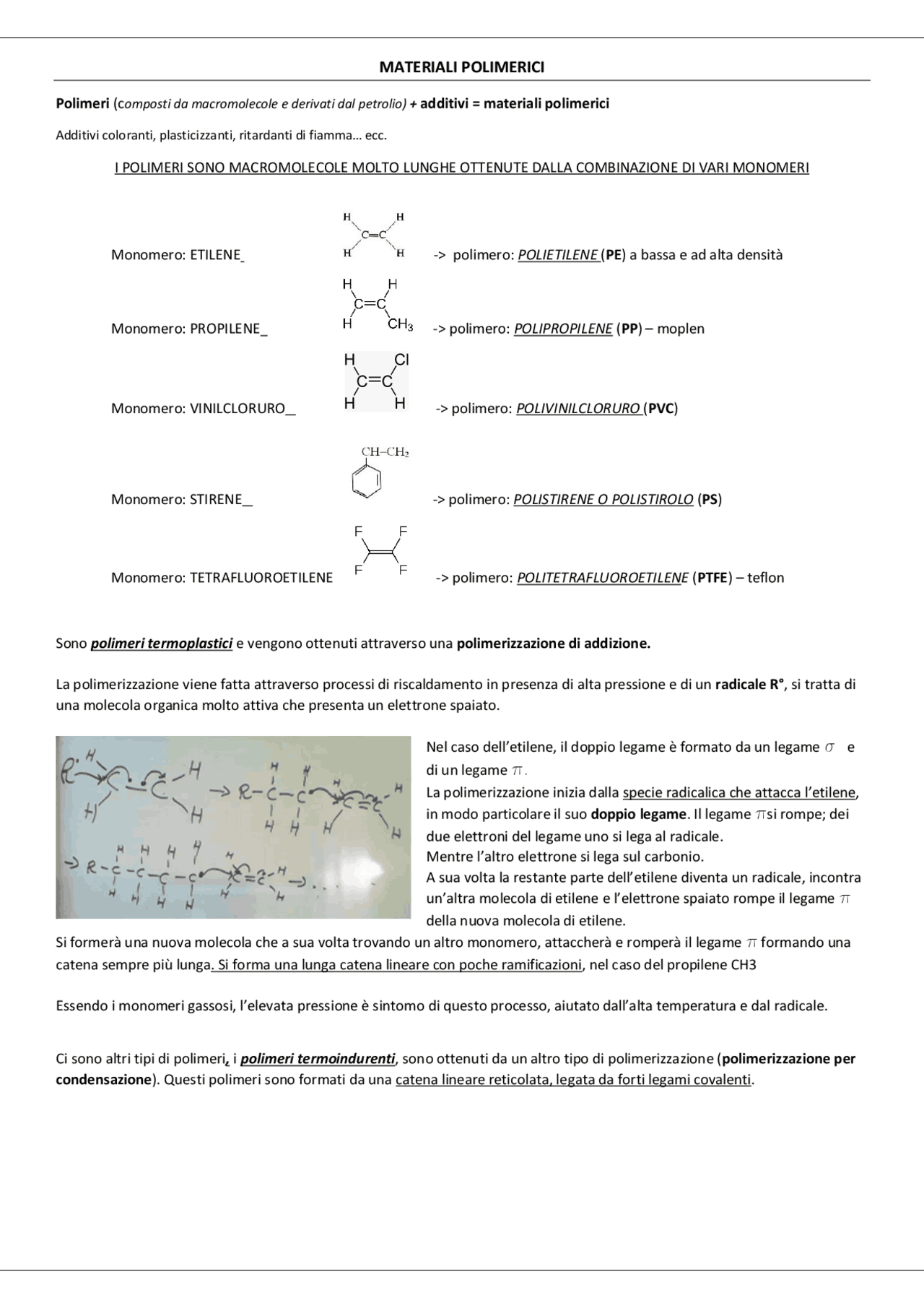 Materiali Polimerici Docsity