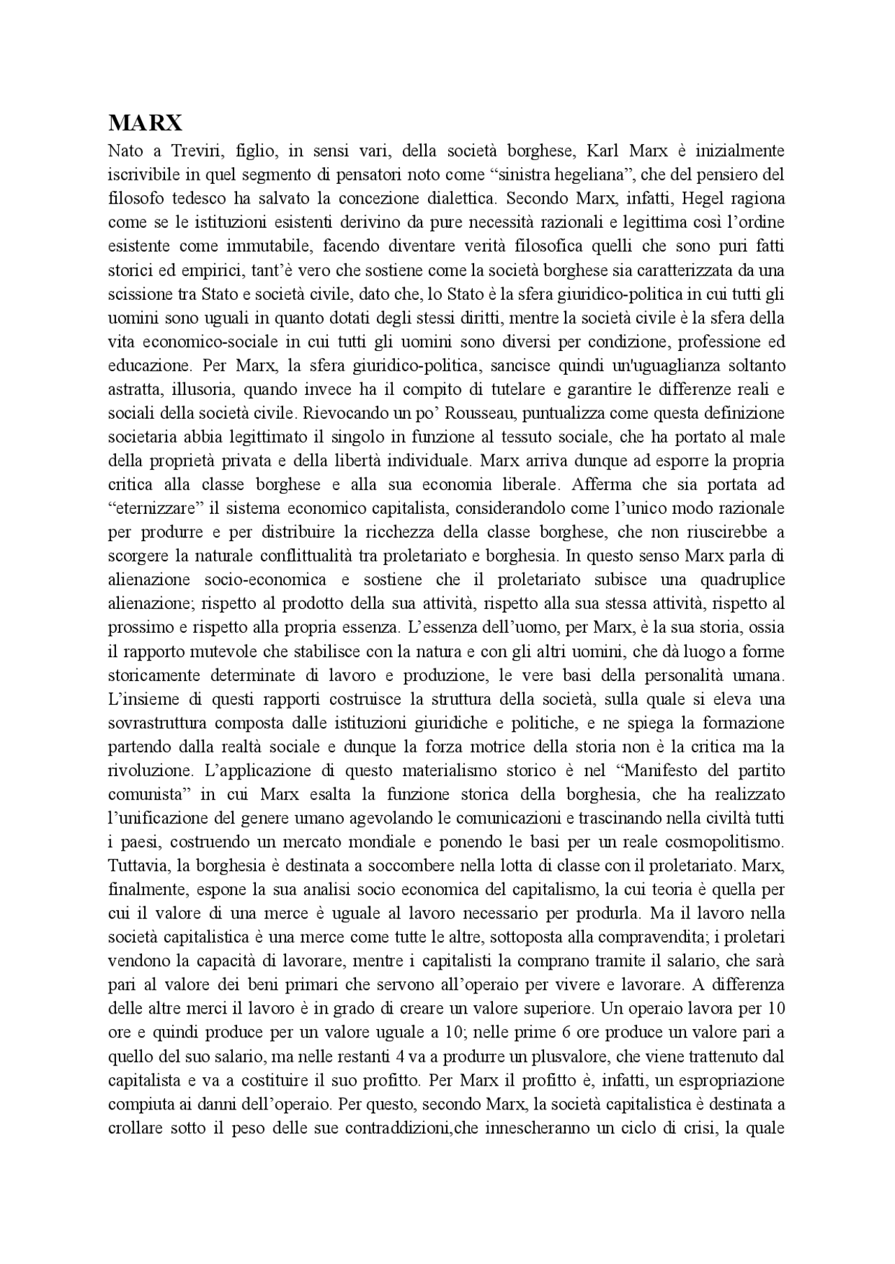 MARX, NIETZSCHE, FREUD. - Docsity