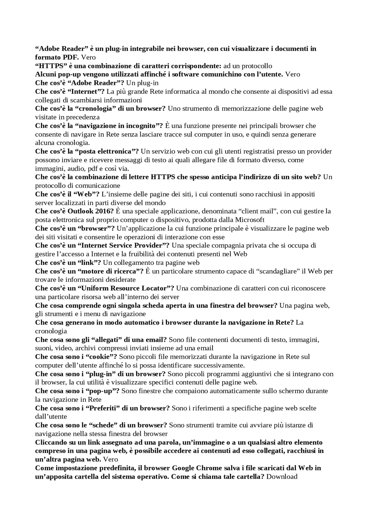 Eipass 7 Moduli User Docsity