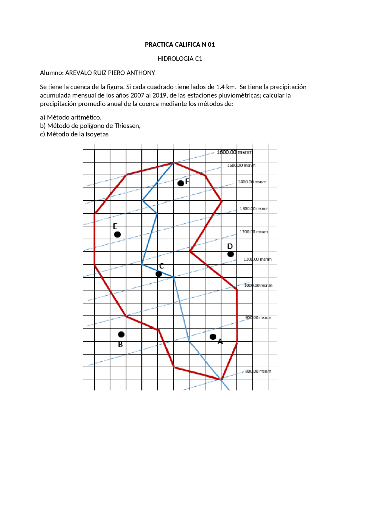Practica De Hidrologia Docsity