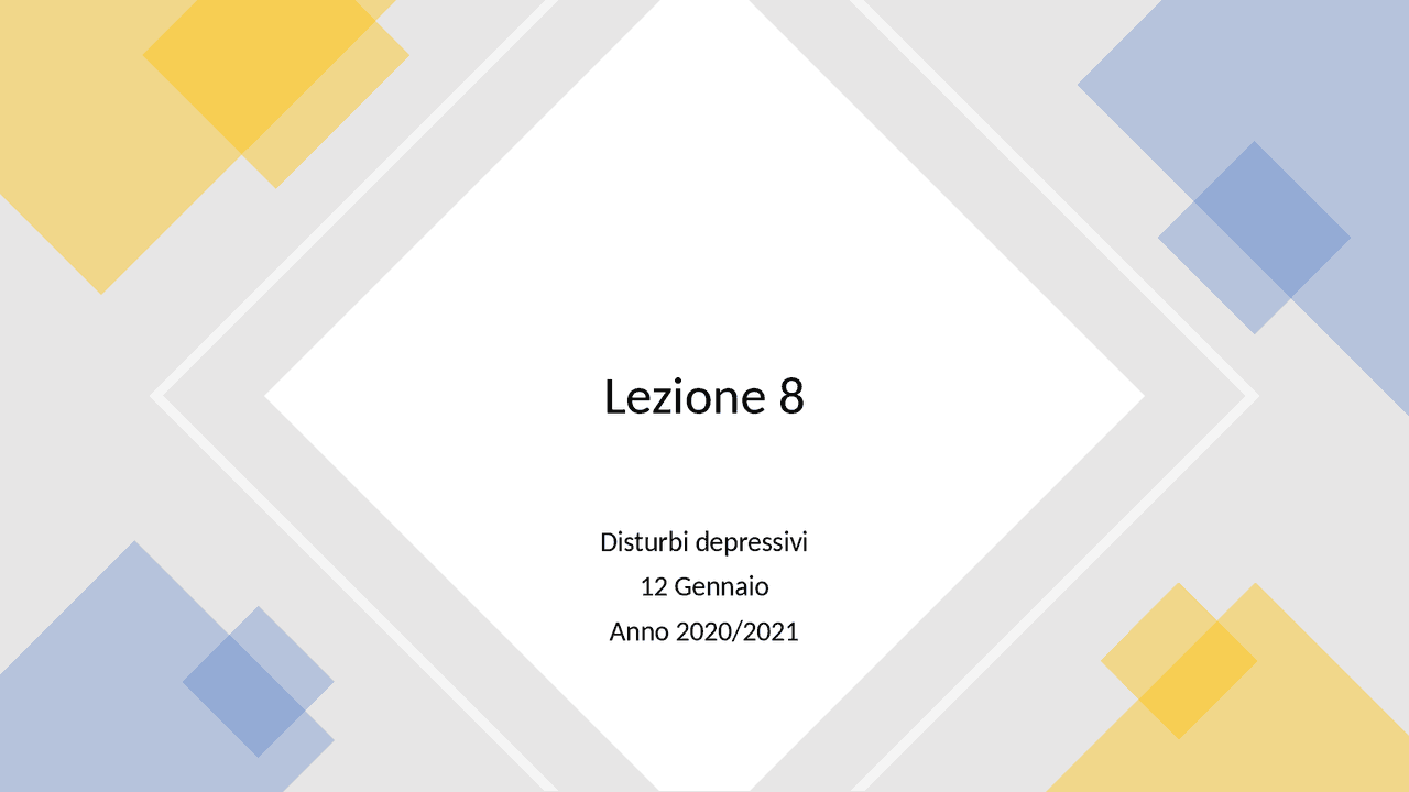 Disturbi Depressivi Docsity