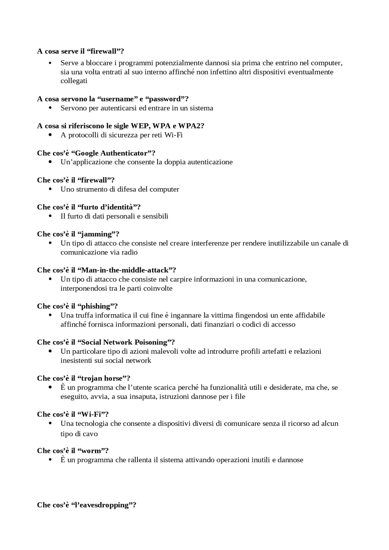 Eipass 7 Moduli User Docsity