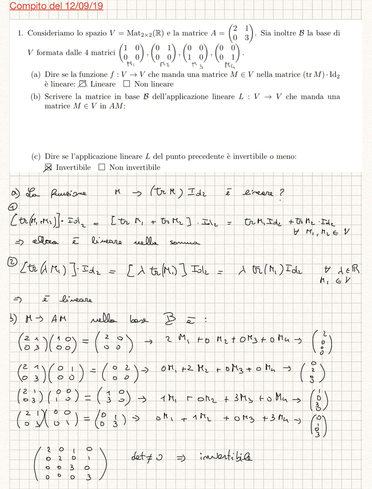 Esercizi vari di geometria - Docsity Esercizi vari di geometria - Docsity