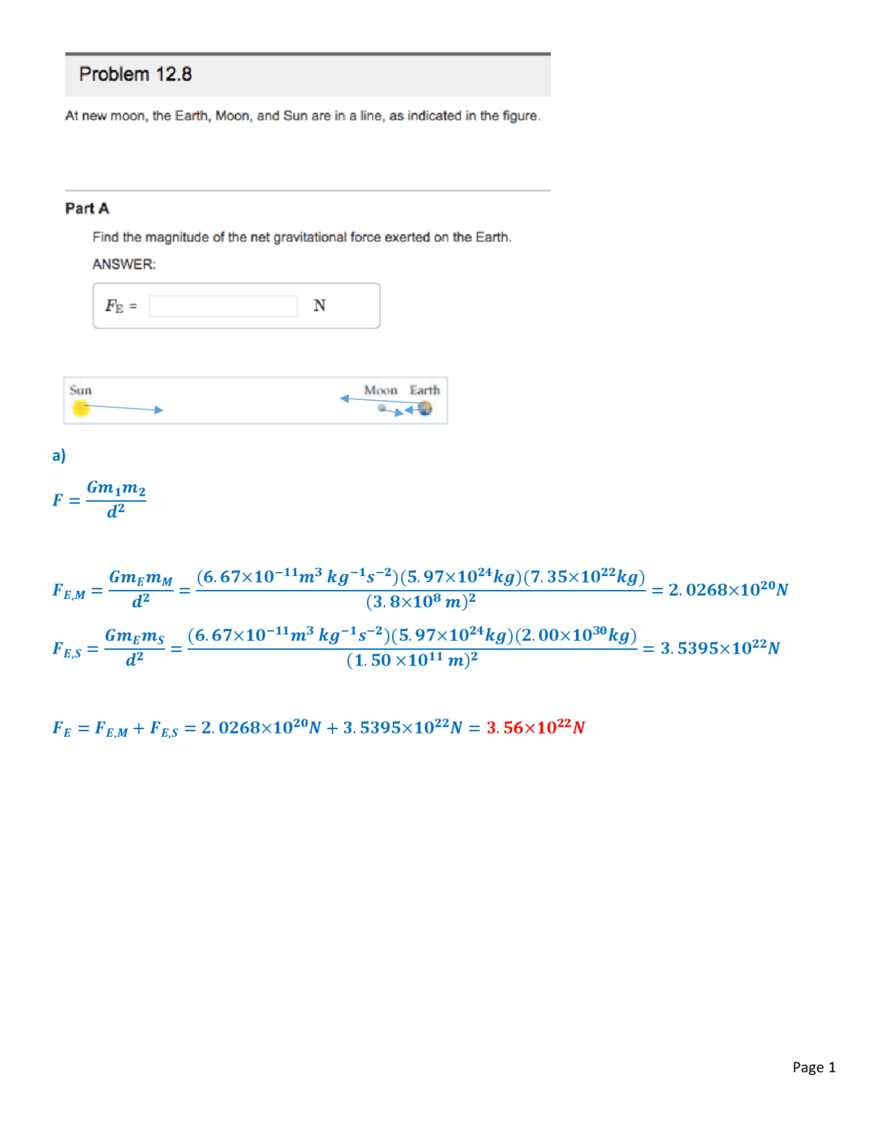 Physics - Astrophysics, Simple Harmonic Motion - Questions with Answer ...