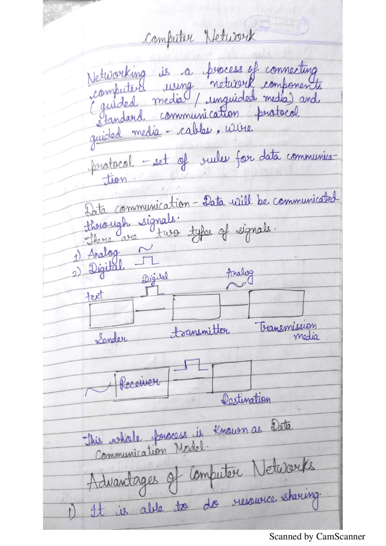 Computer Network Notes Uiet Kanpur Docsity