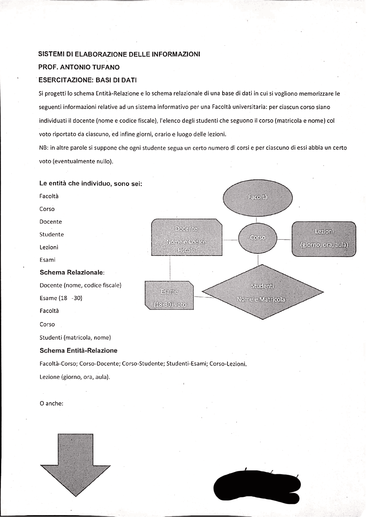 Elaborato 3 Di Sistemi Di Elaborazione Delle Informazioni Docsity