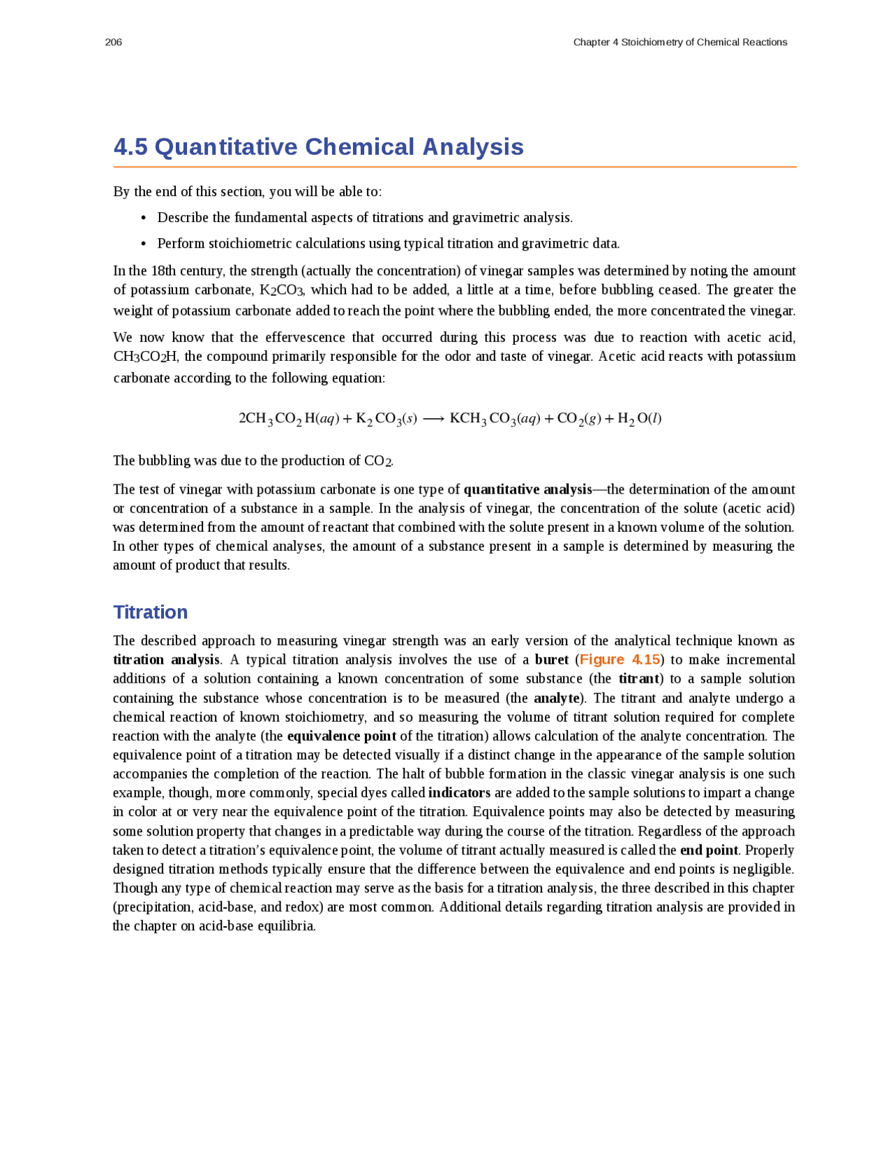 Quantitative Chemical Analysis - Docsity