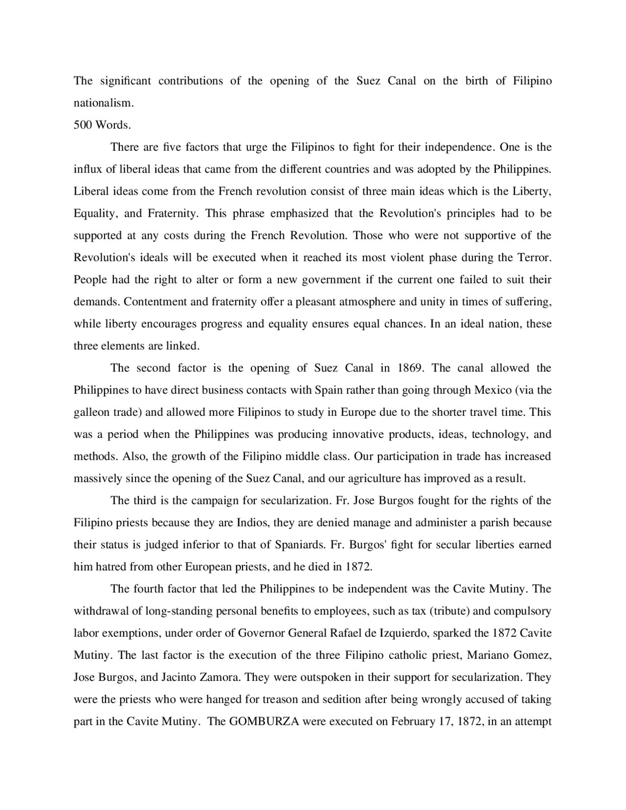 Readings In The Philippine History Docsity