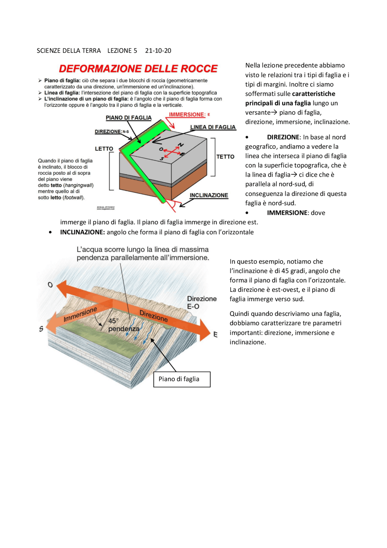 Scienze Della Terra Le Rocce Docsity
