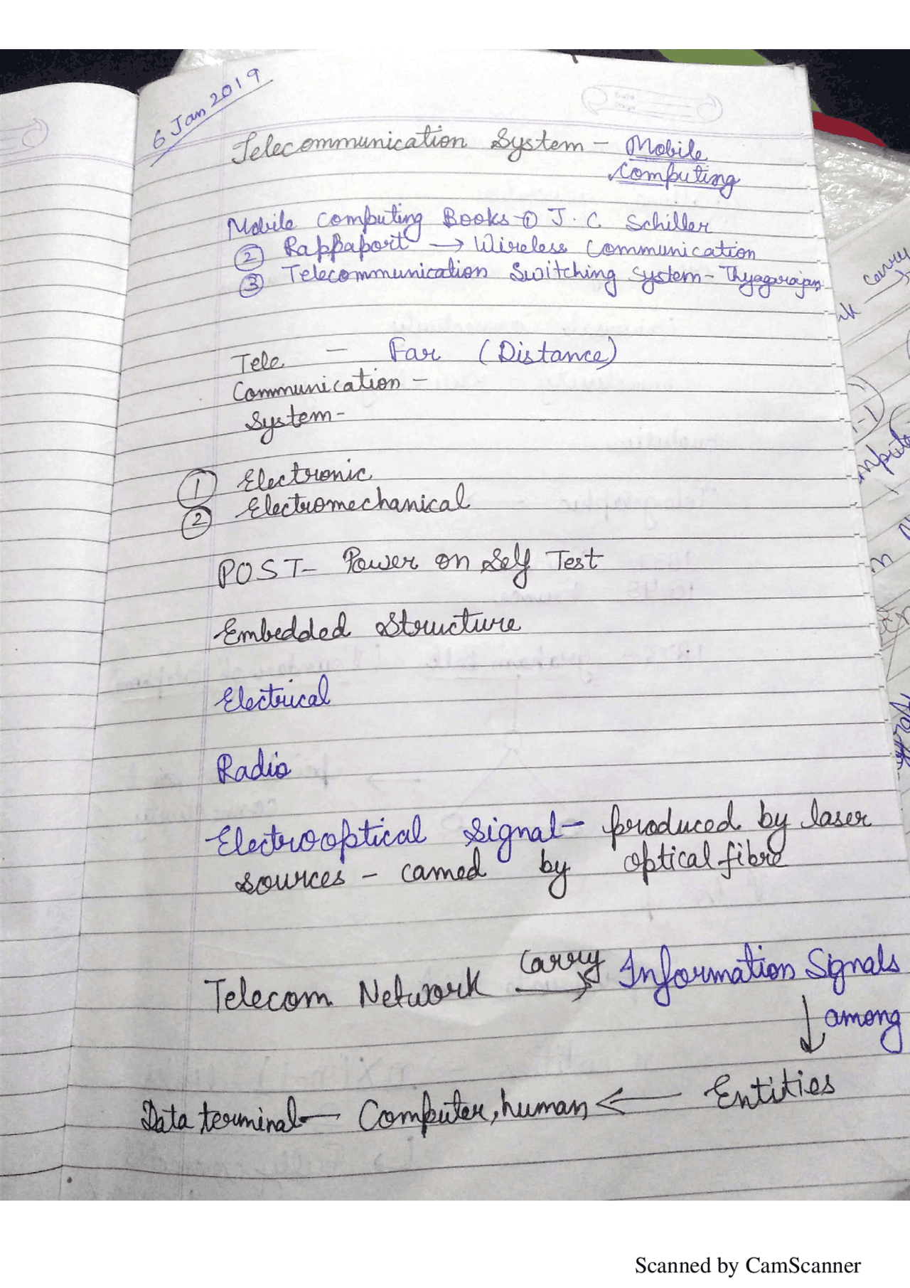 Telecommunication Notes Uiet Kanpur Docsity