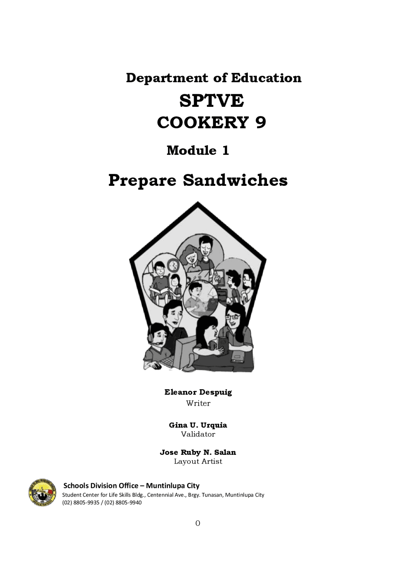 Home economics- cookery grade 9 - Docsity