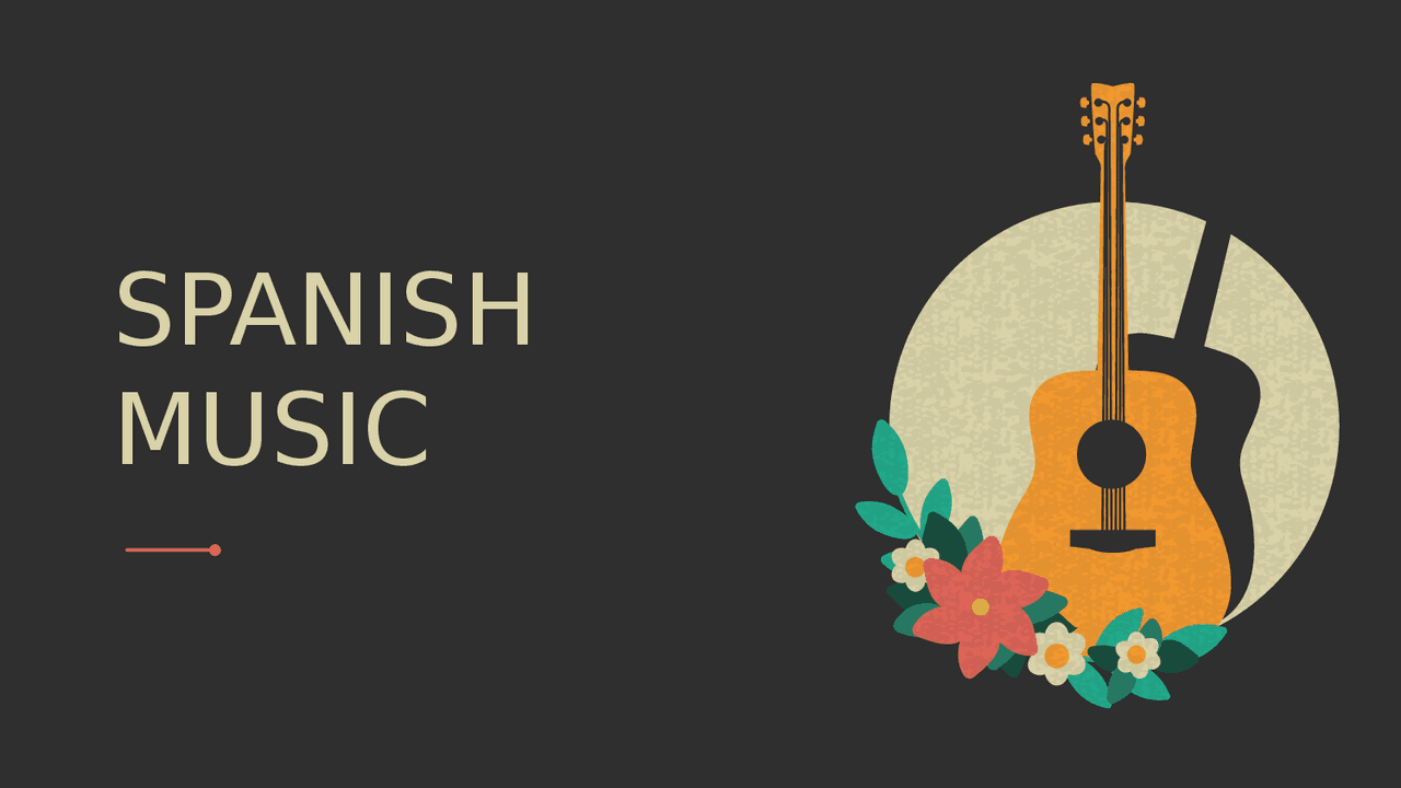 SPANISH MUSIC. PPTX FILE - Docsity