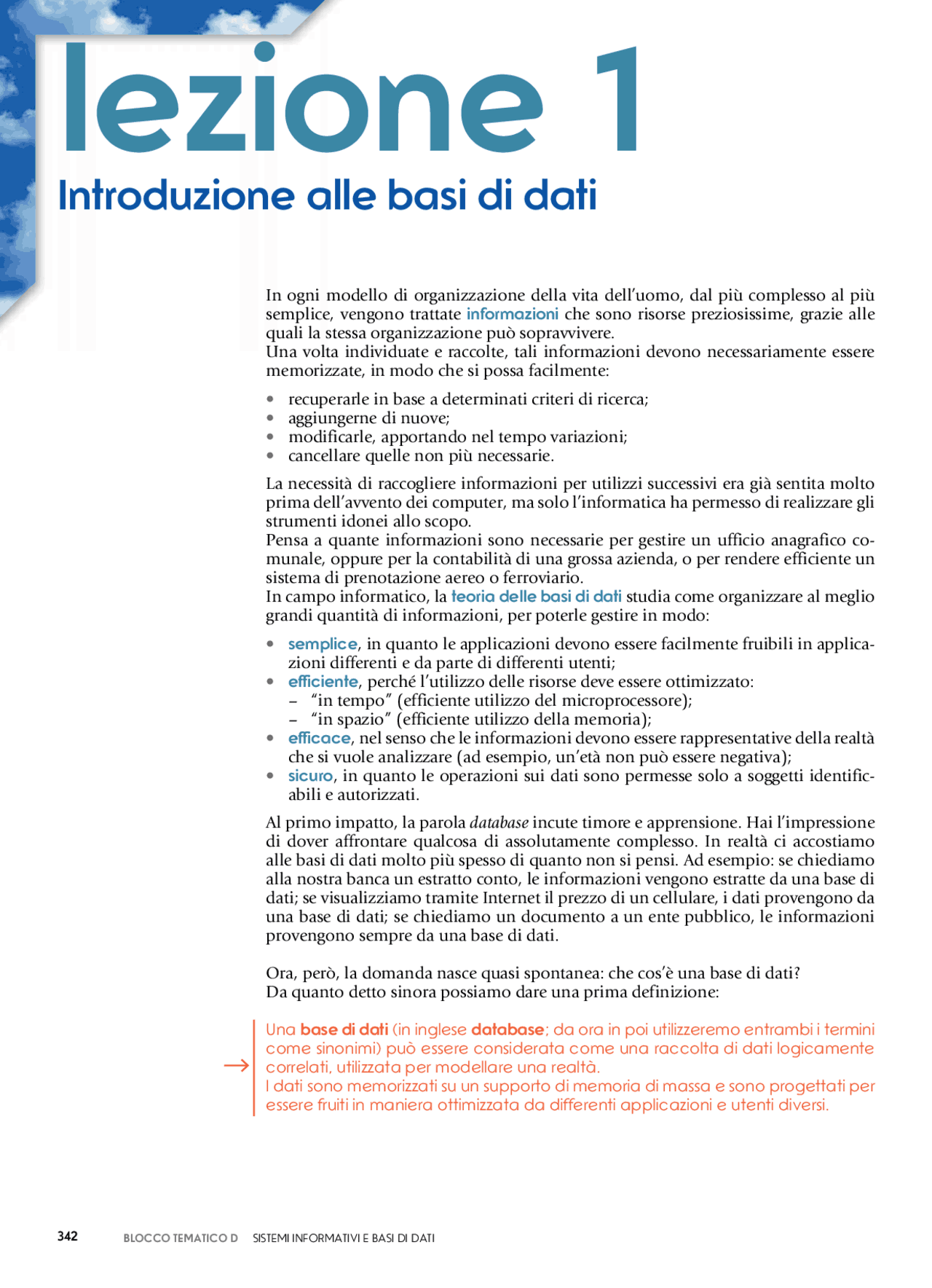 Introduzione Ai Database Docsity