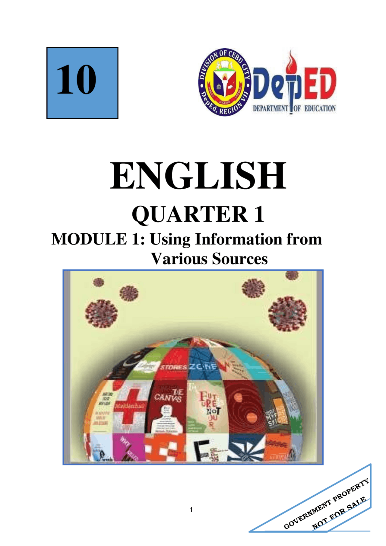 English 10 Learners Module for Beter understanding | Summaries English ...