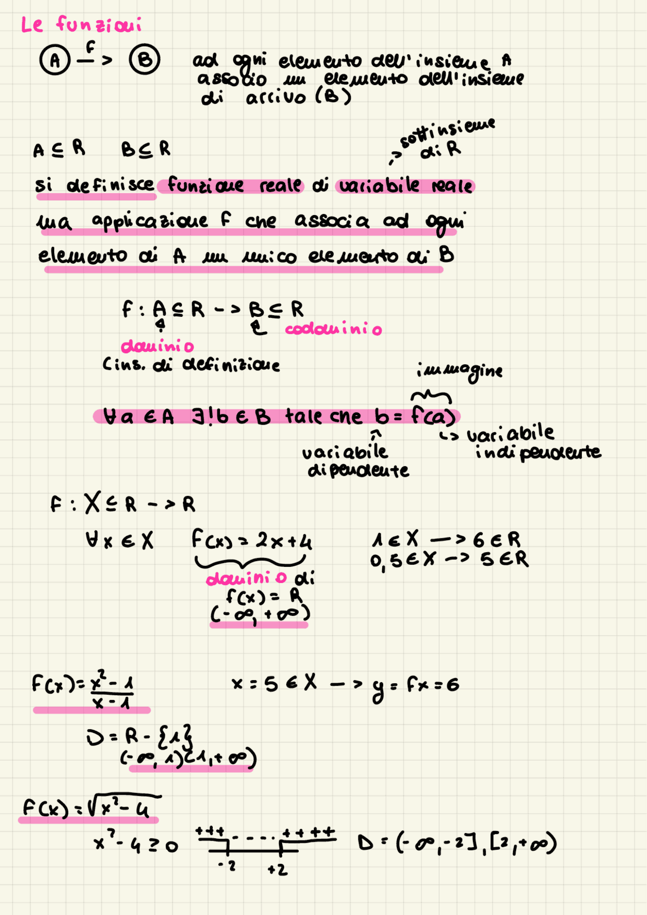 Appunti Matematica Seconda Parte Docsity
