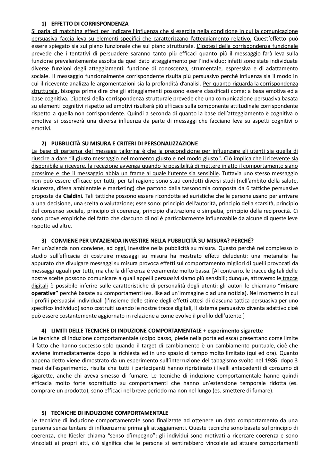Possibili Domande Psicologia Applicata Docsity