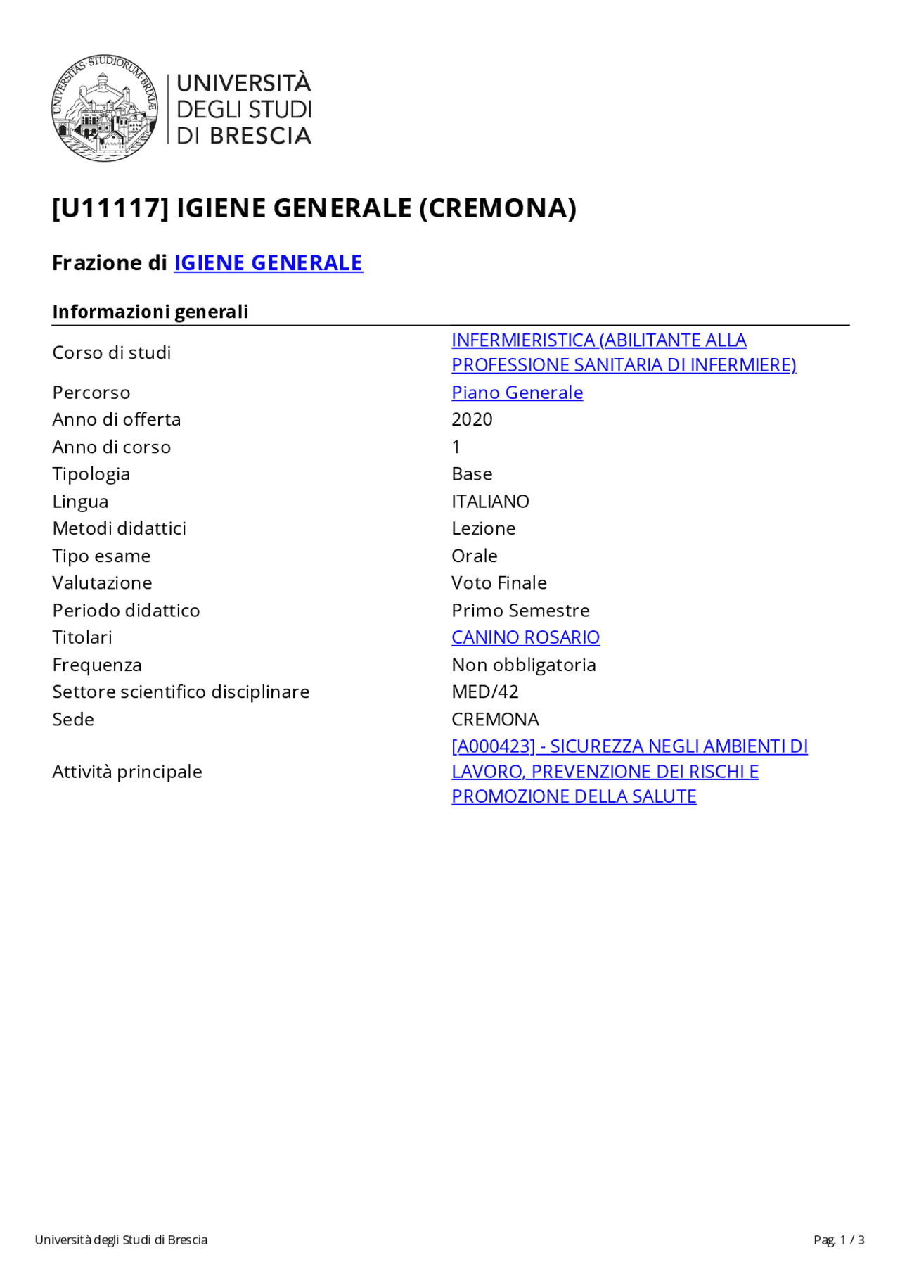 Appunti Igiene Generale 2122 Docsity