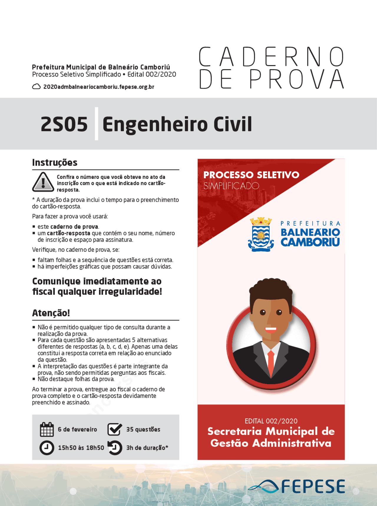 Prova Engenheiro Civil Docsity