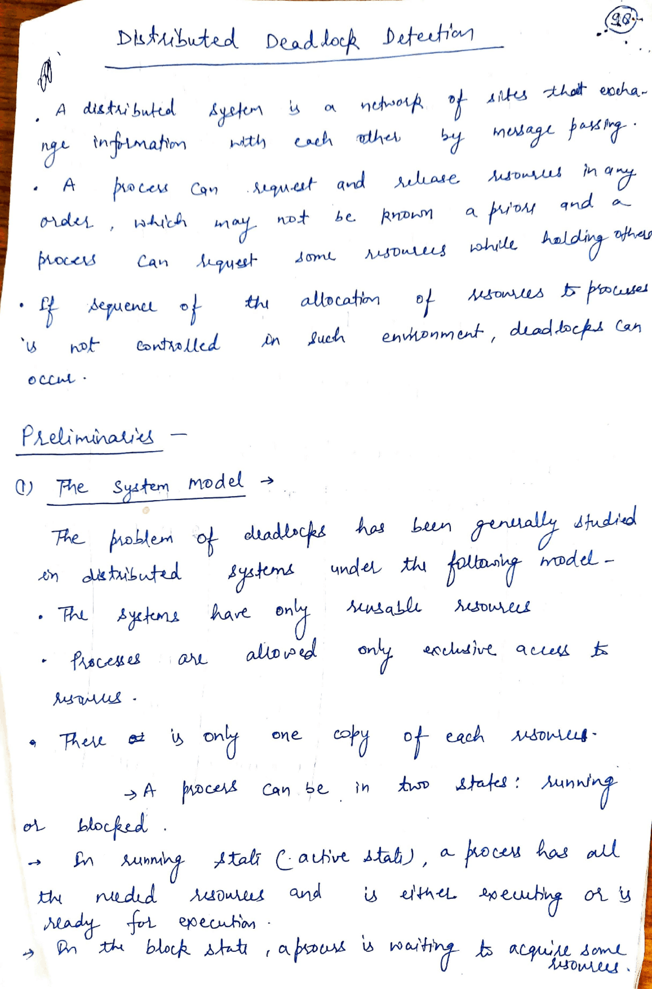 Deadlockdistributed System Uiet Kanpur Docsity