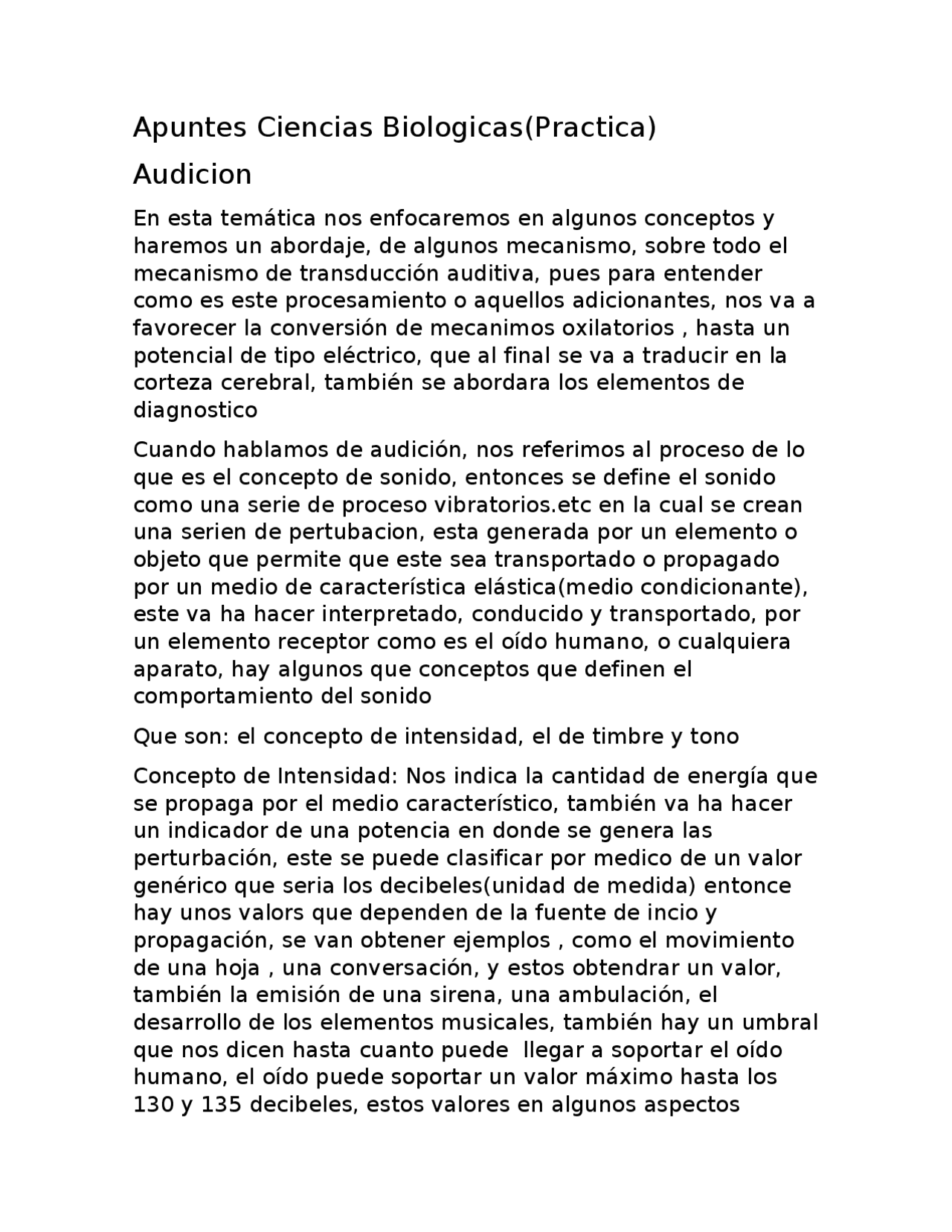 Apuntes Ciencias Biologicas 2do Semestre Docsity