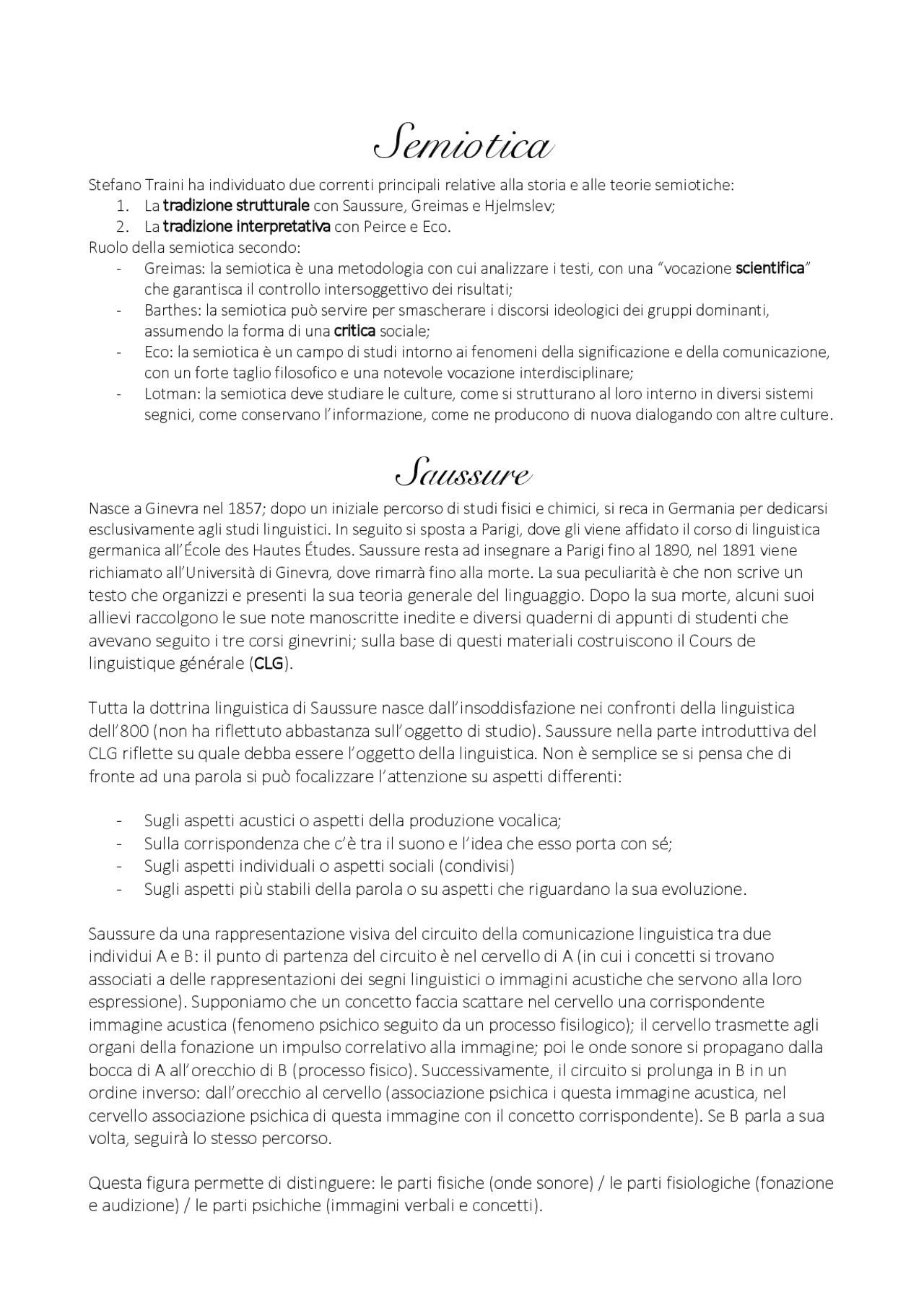 Riassunto Del Libro Le Basi Della Semiotica Docsity
