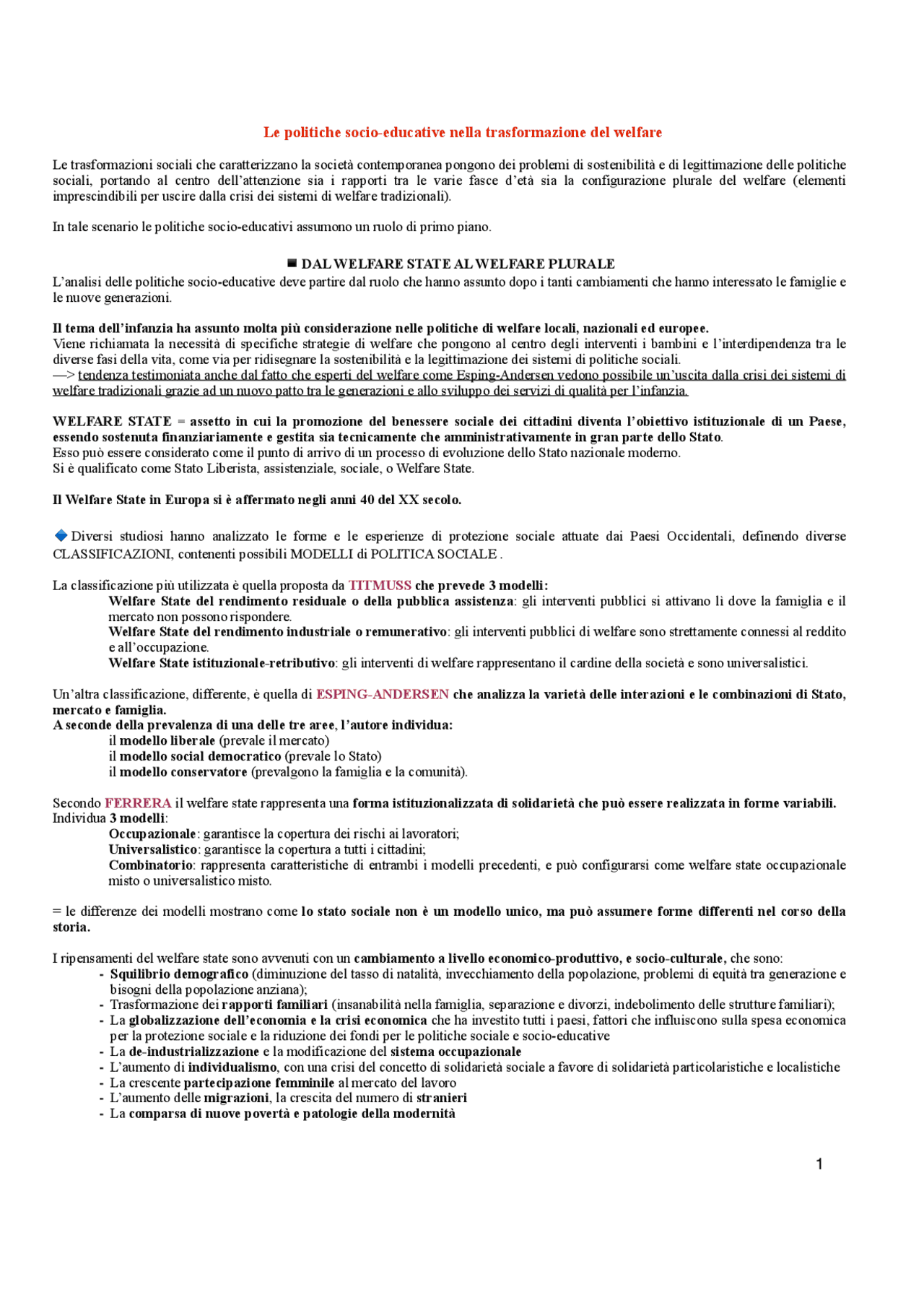Partecipazione E Cittadinanza Docsity