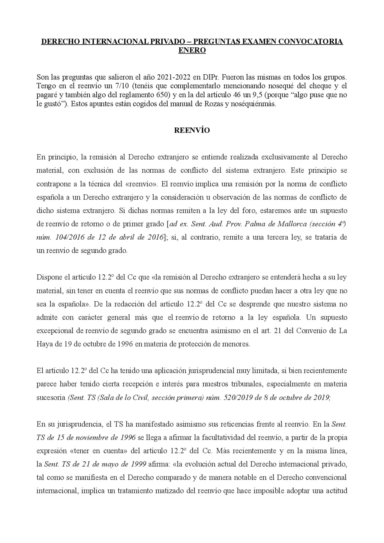 Examen Dipr Resuelto Año 2021 2022 Uab Docsity