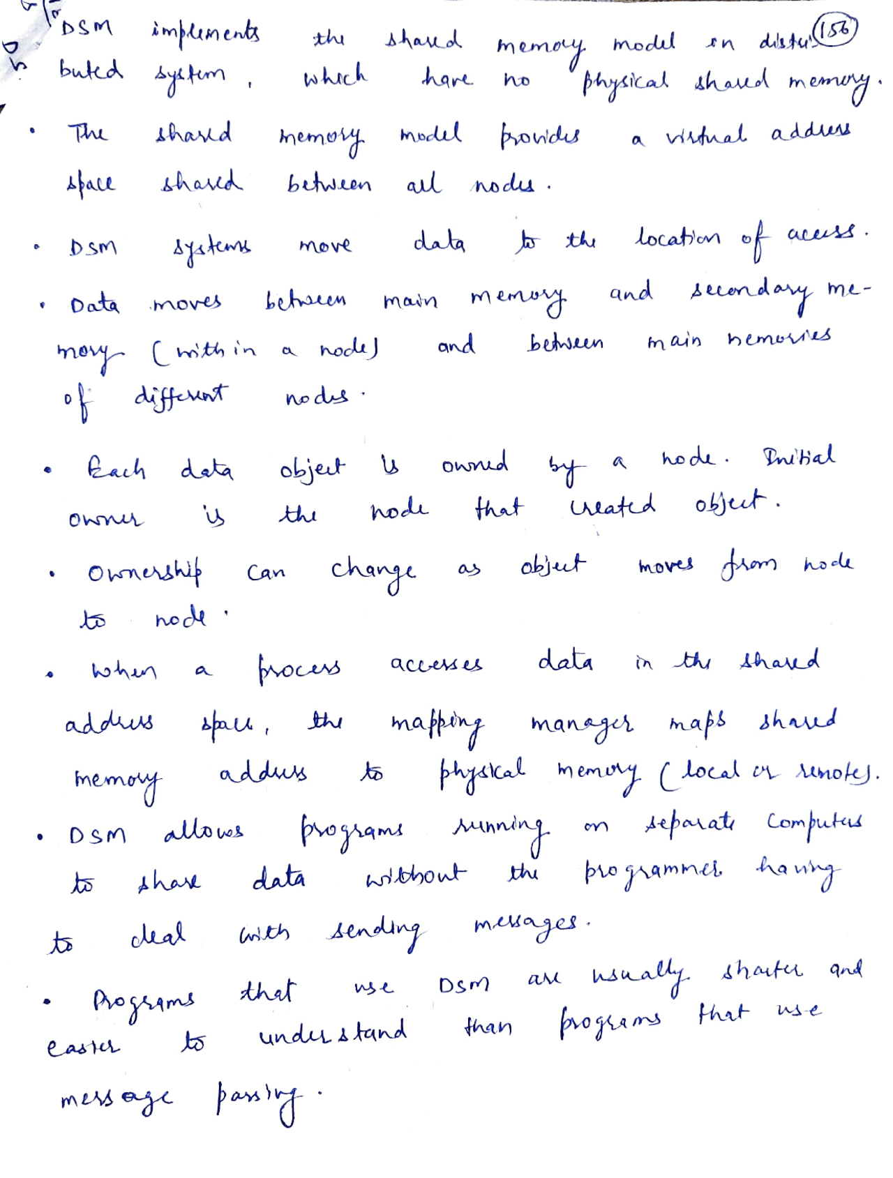 Distributed Memorydistributed System Notes Uiet Kanpur Docsity