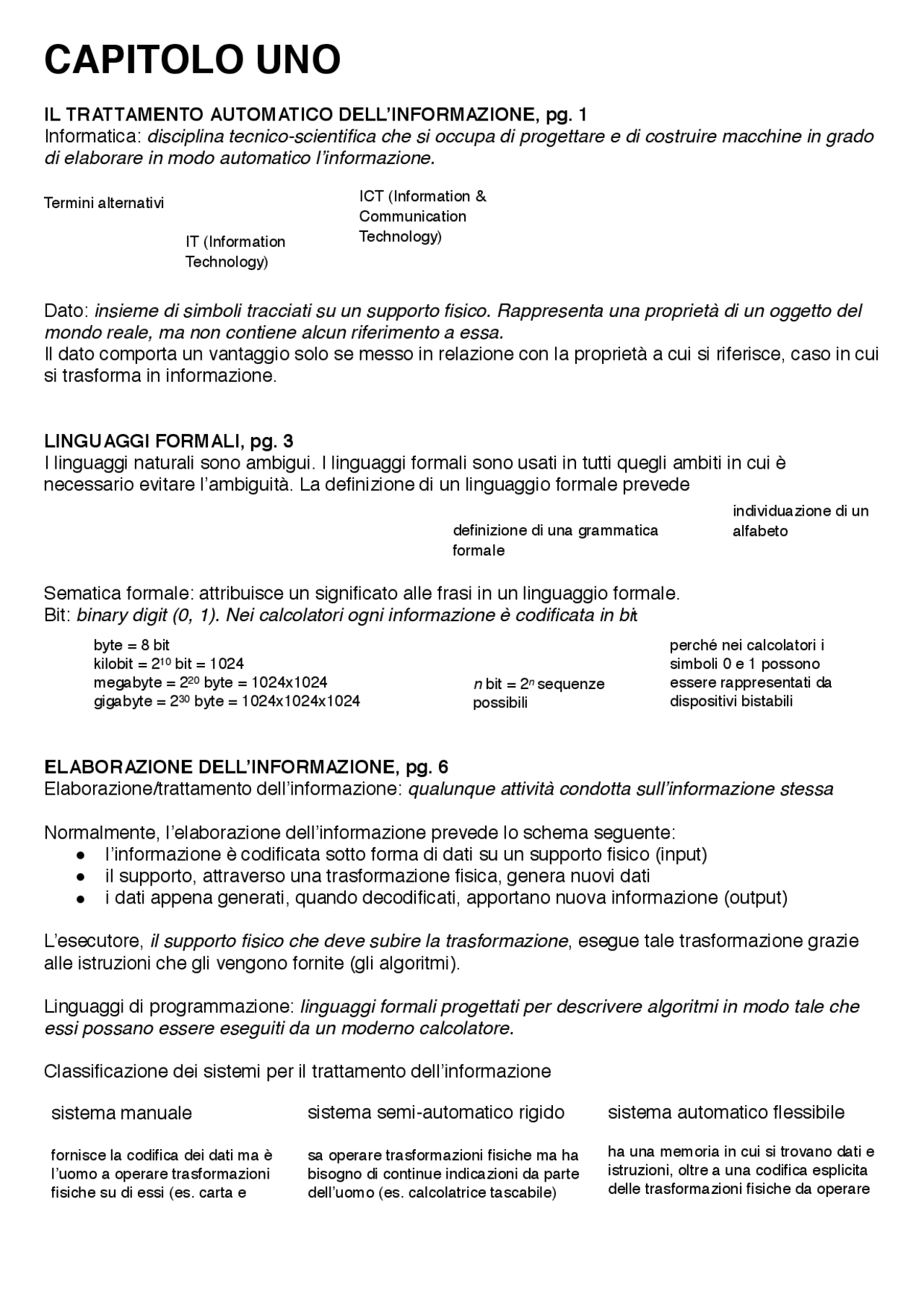 Sintesi Del Libro Informatica Umanistica Di Lazzaro Docsity