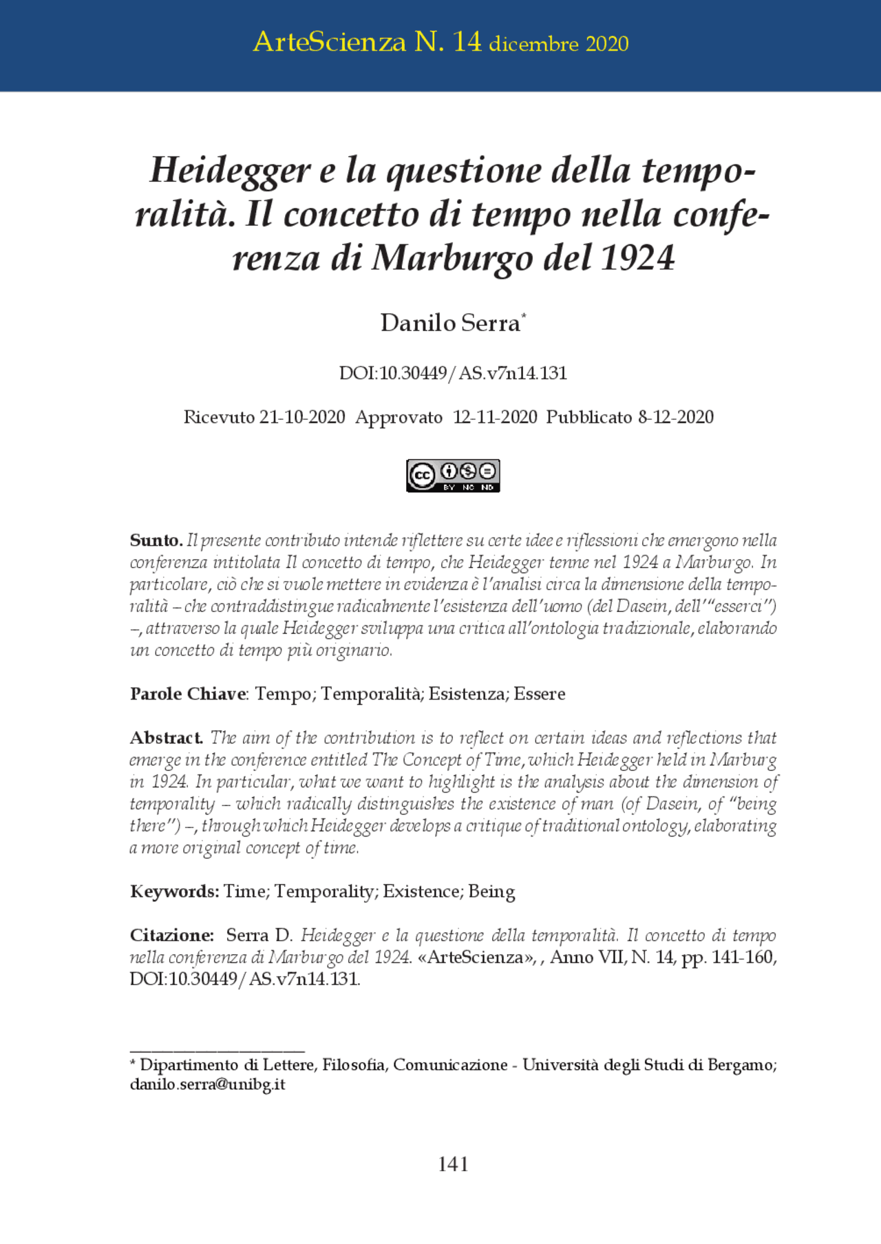 Il Concetto Di Tempo In Heidegger Docsity