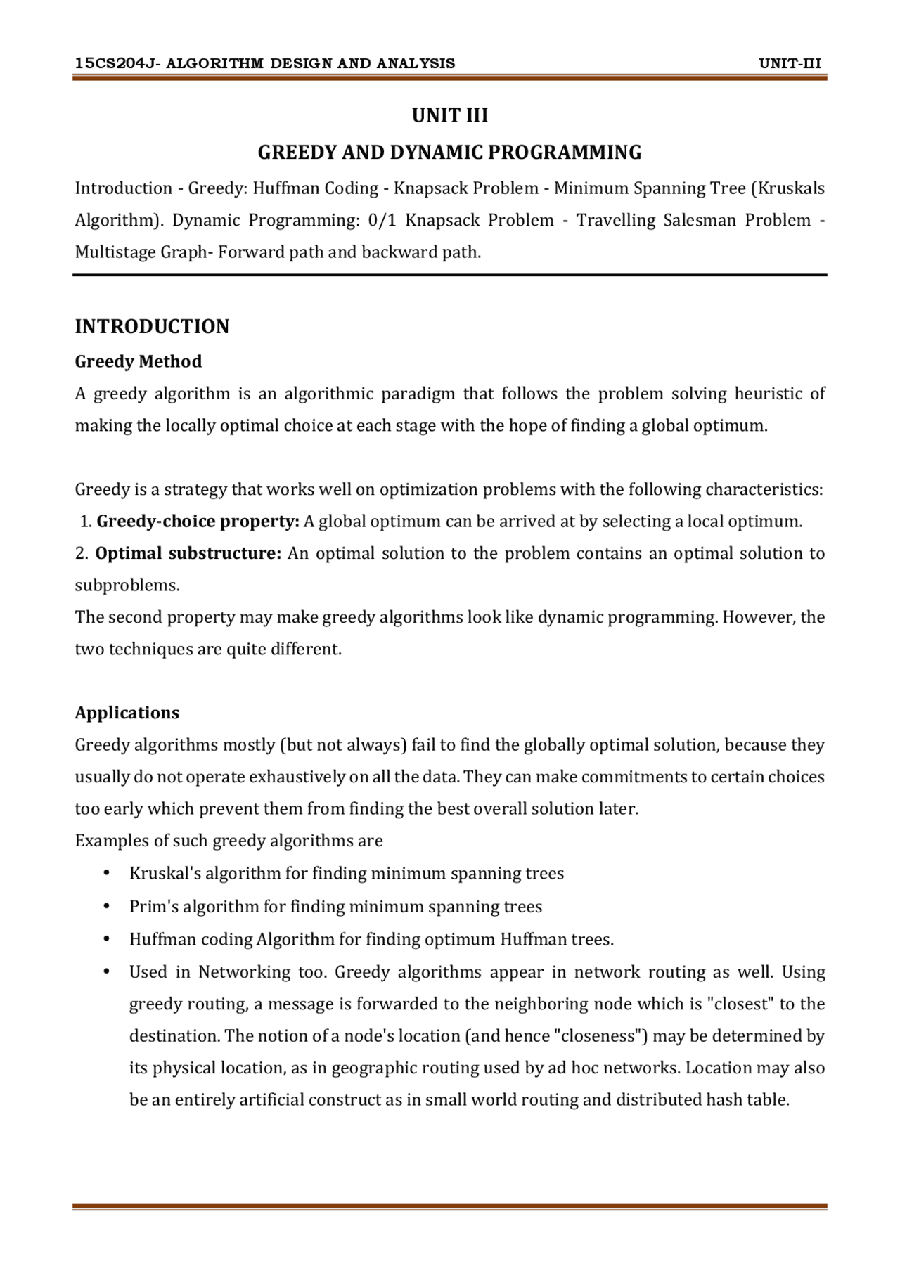 Knapsack Problems: Fractional and 0/1 Knapsack Algorithms | Cheat Sheet ...