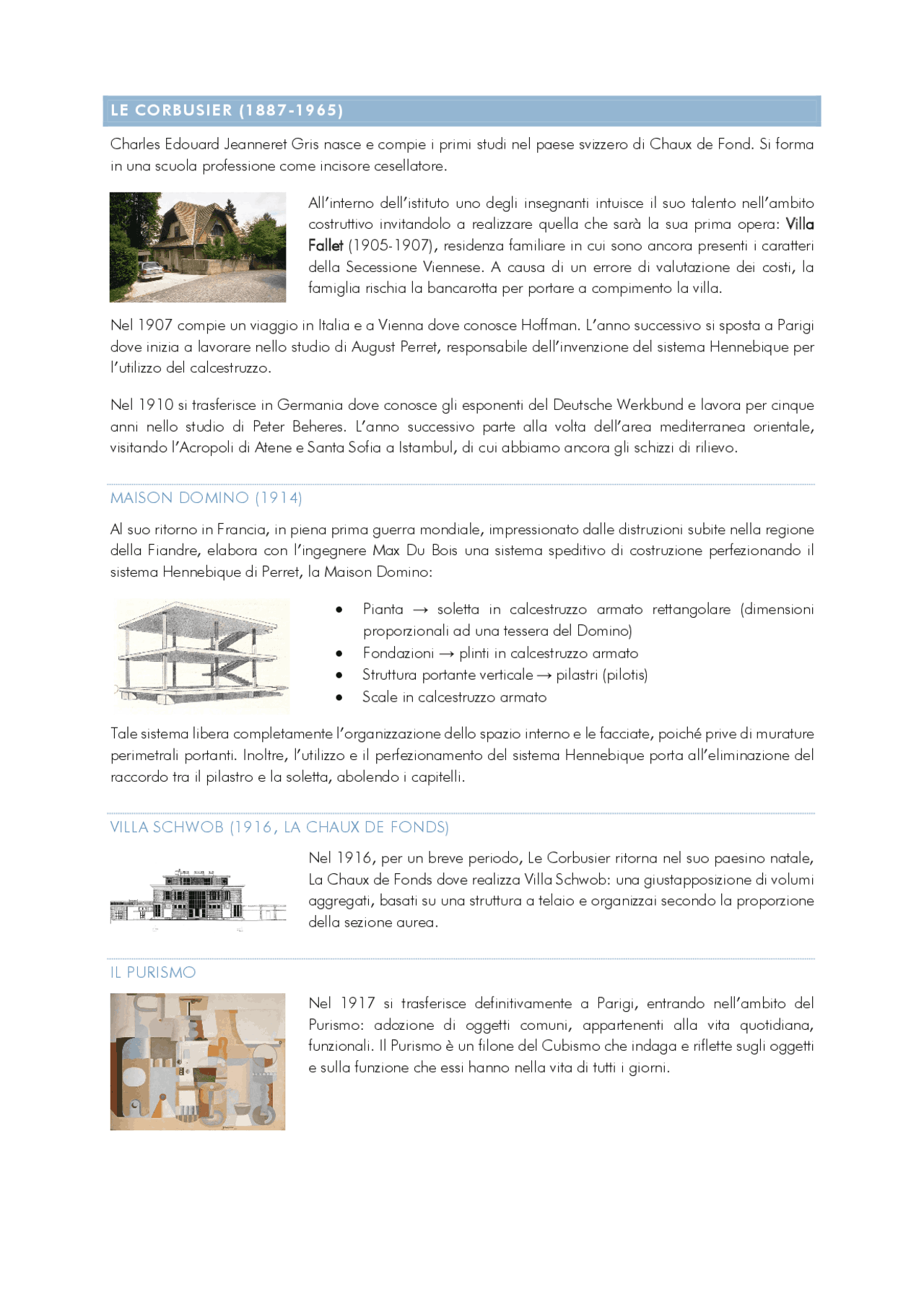 Le Corbusier Docsity
