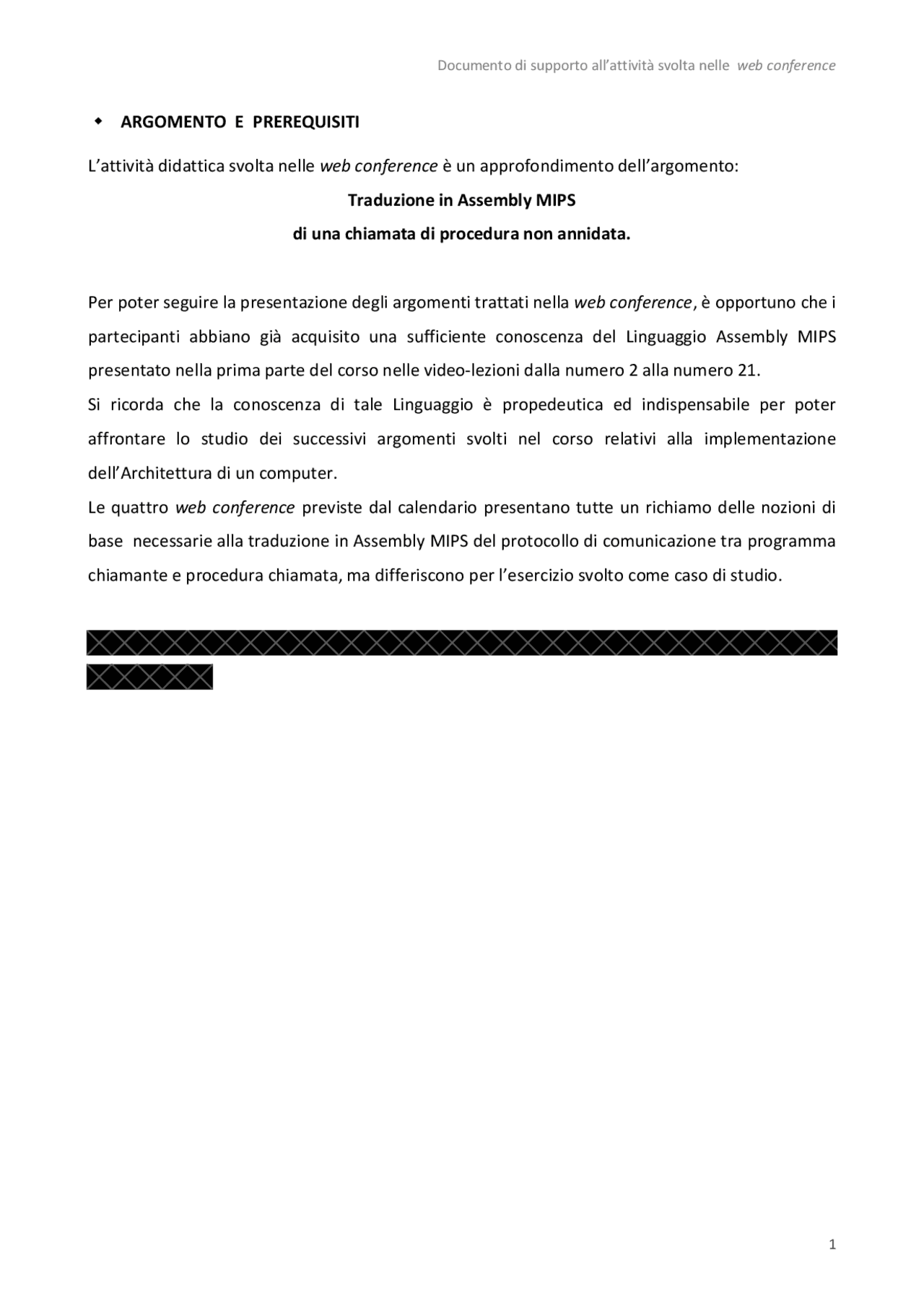 Traduzione In Assembly Mips Docsity