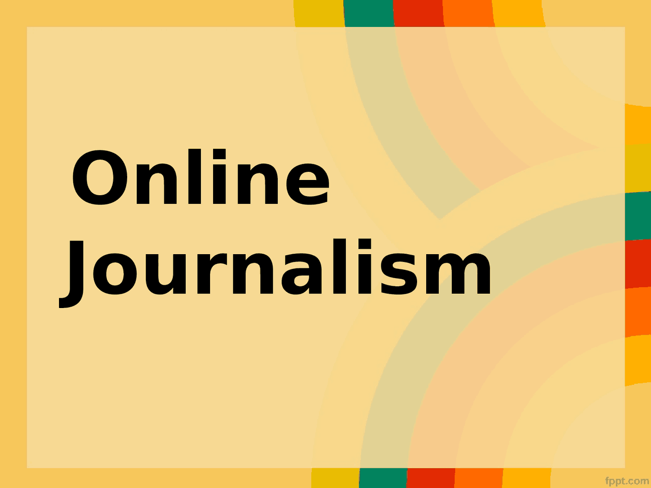 Online Journalism Notes Docsity