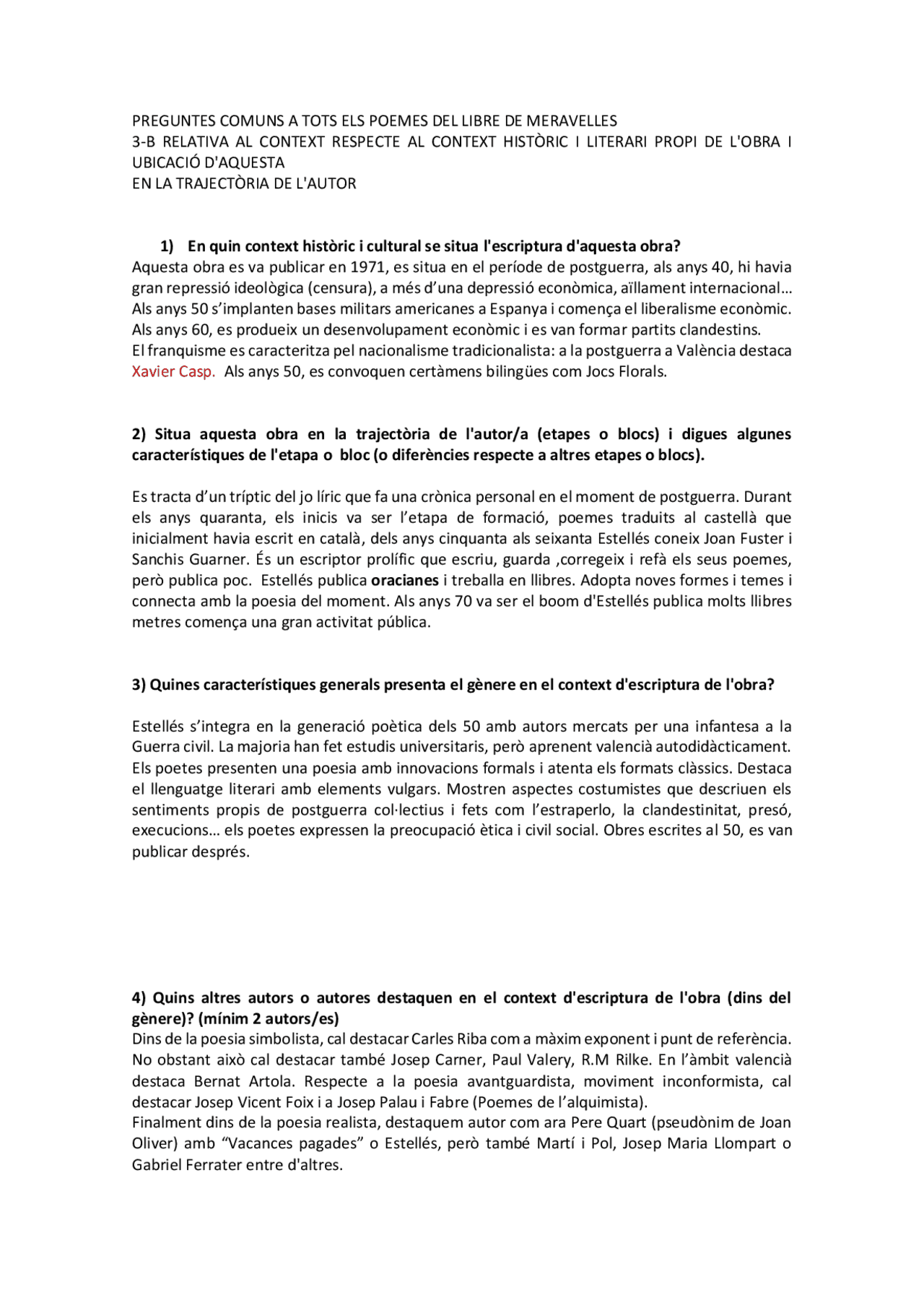 Resumen Valenciano Libro Resúmenes De Catalán Docsity