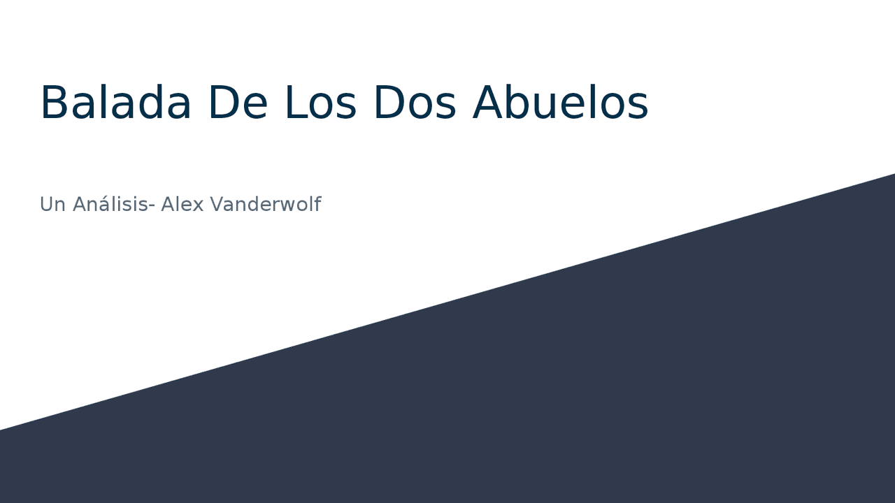 AP Spanish Literature_Balada De Los Dos Abuelos_Vanguardismo | Lecture ...