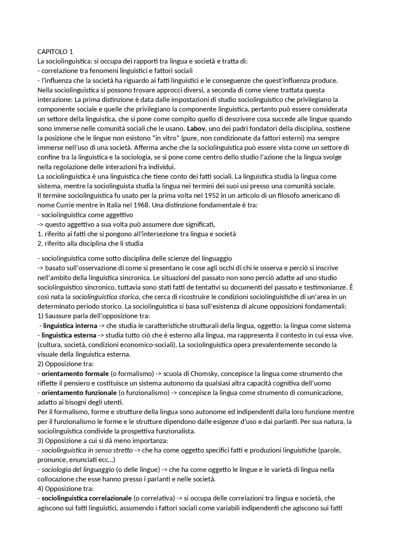 Manuale Di Sociolinguistica Docsity