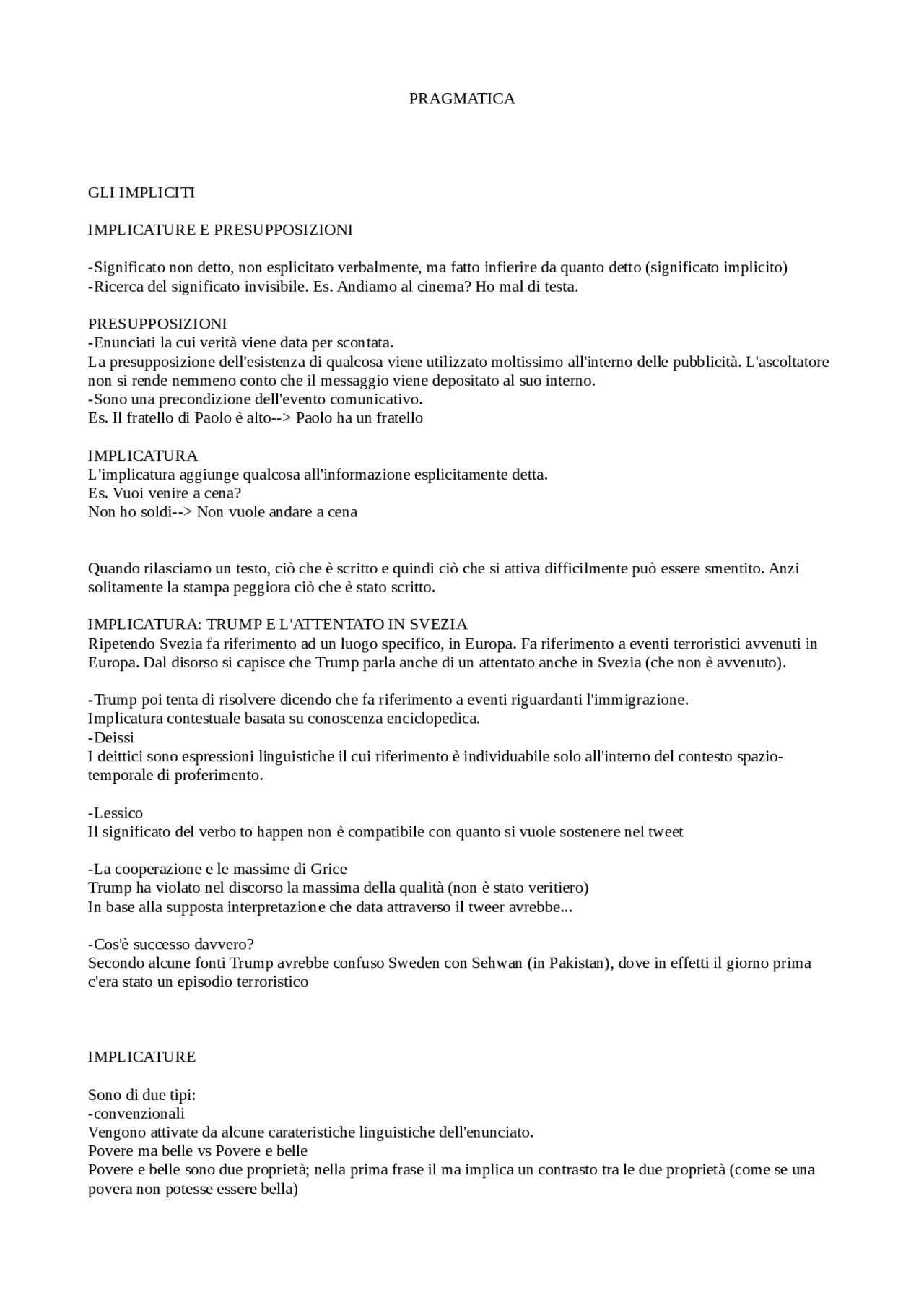 Appunti Delle Lezioni Di Linguaggio E Comunicazione Docsity