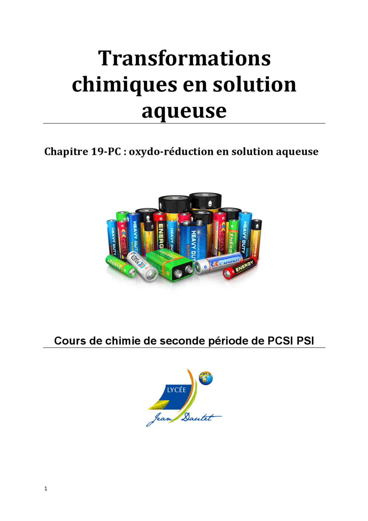 Sa1psi Réactions Acide Base Chimie En Pcsi Docsity