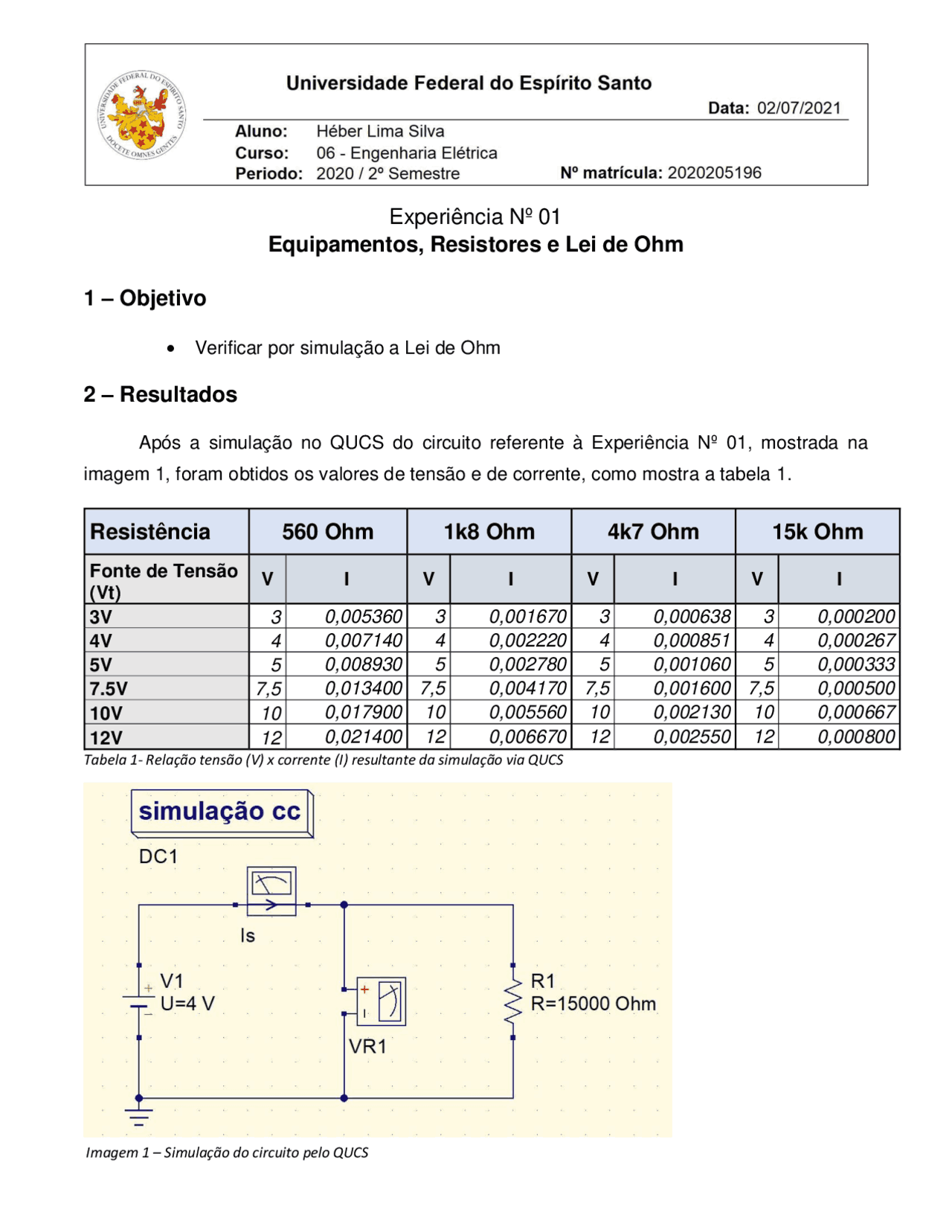 Equipamentos Resistores E Lei De Ohm Docsity