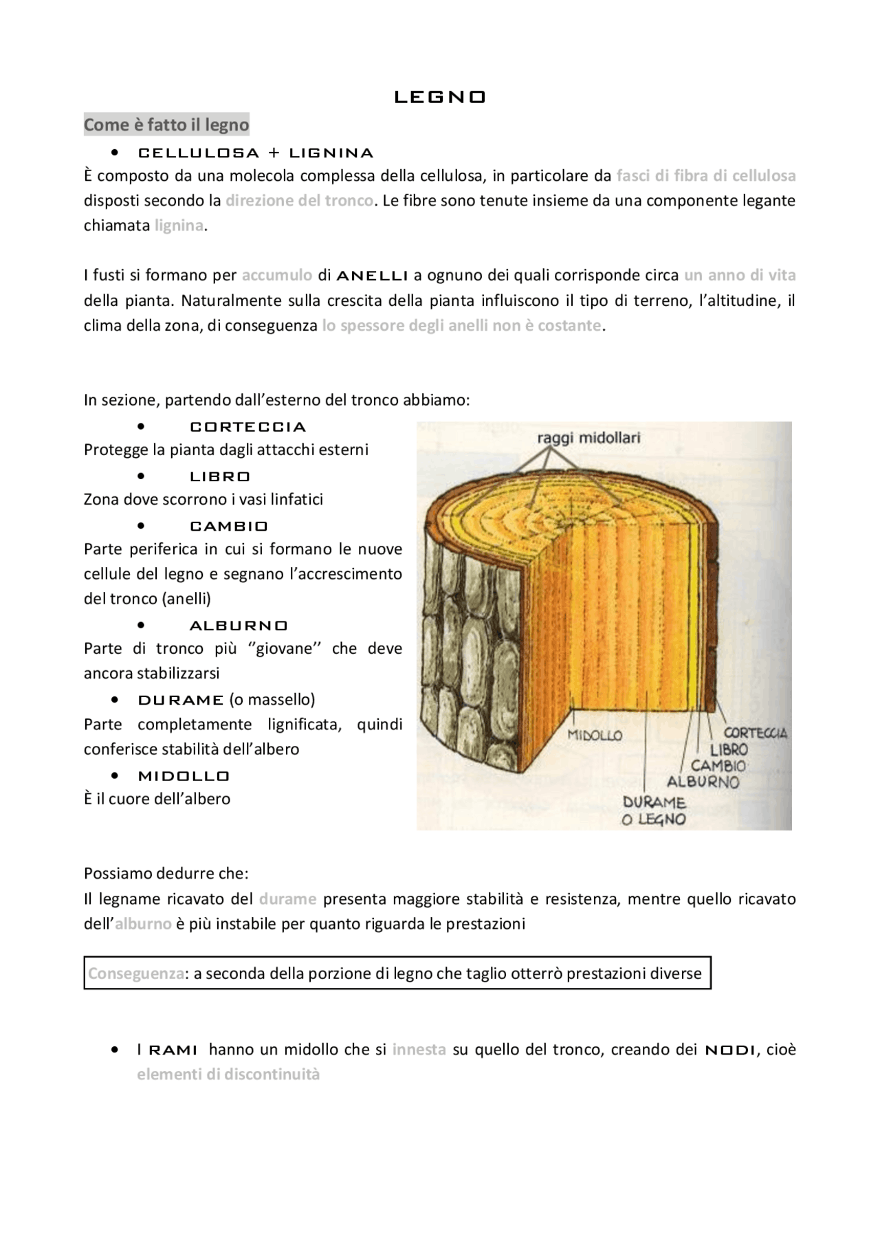 Legnomateriali E Progettazione Degli Elementi Costruttivi Docsity