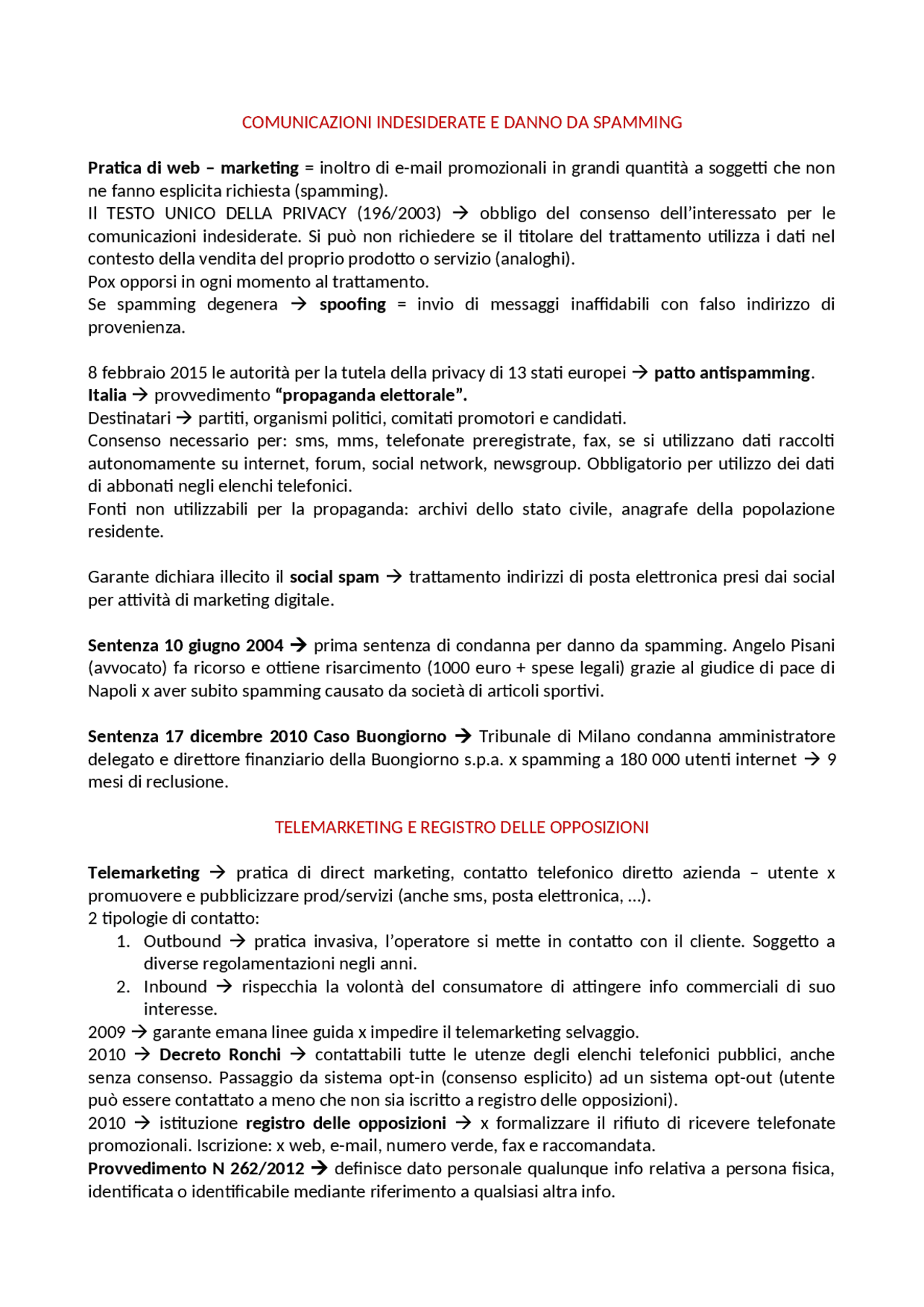 Schemi Manuale Diritto Della Comunicazione Docsity