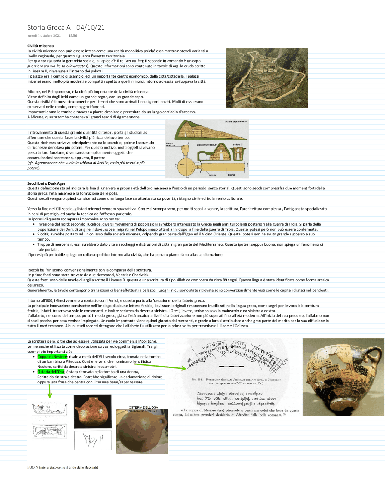 Lezione 3 Di Storia Greca Docsity