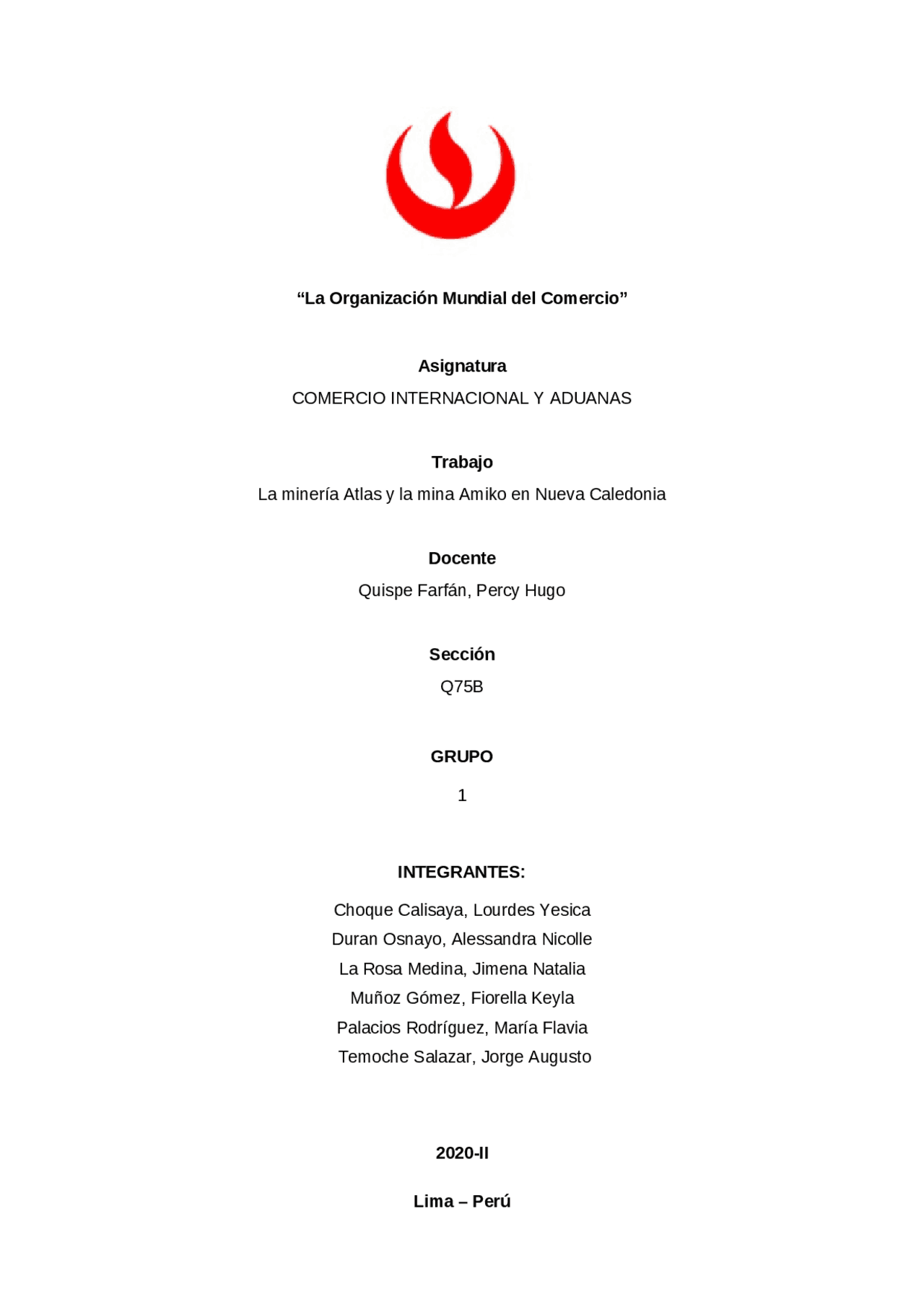 Tarea Semanal De Logistica Intermacional Docsity