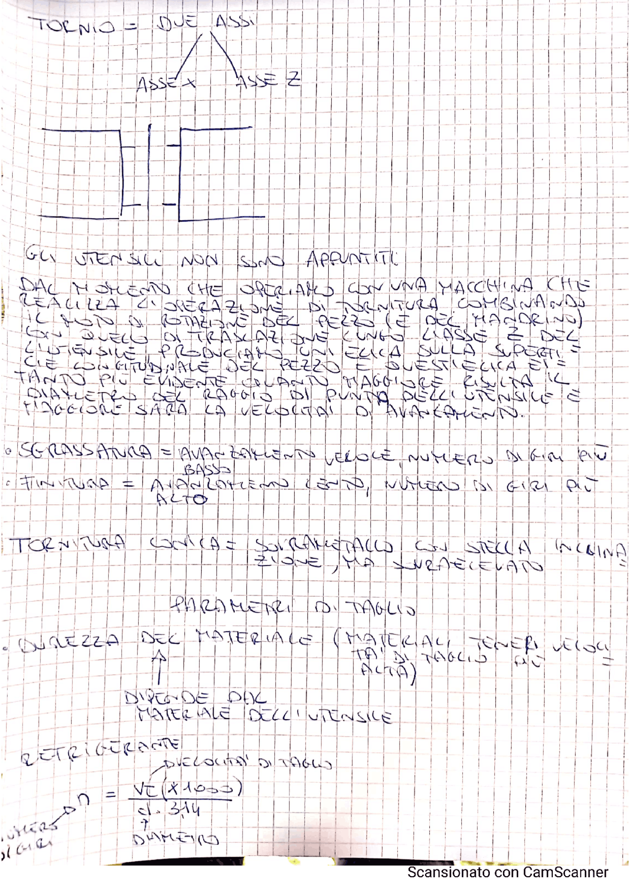 Lavorazione Di Una Macchina Docsity
