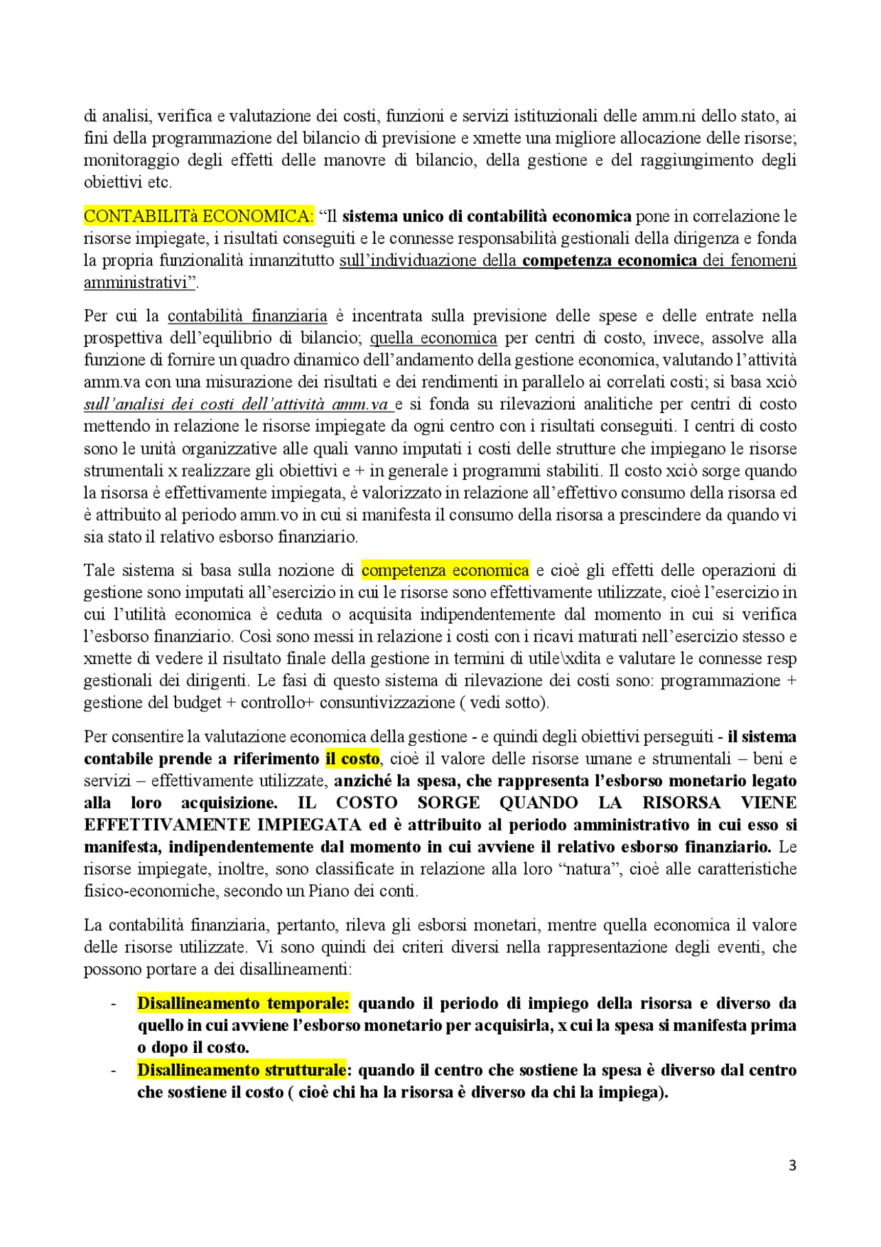 Contabilità Pubblica Riassunti Docsity