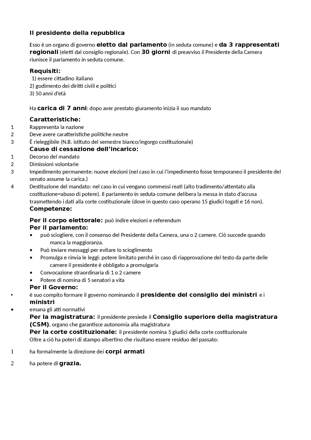 Appunti Diritto Pubblico Docsity